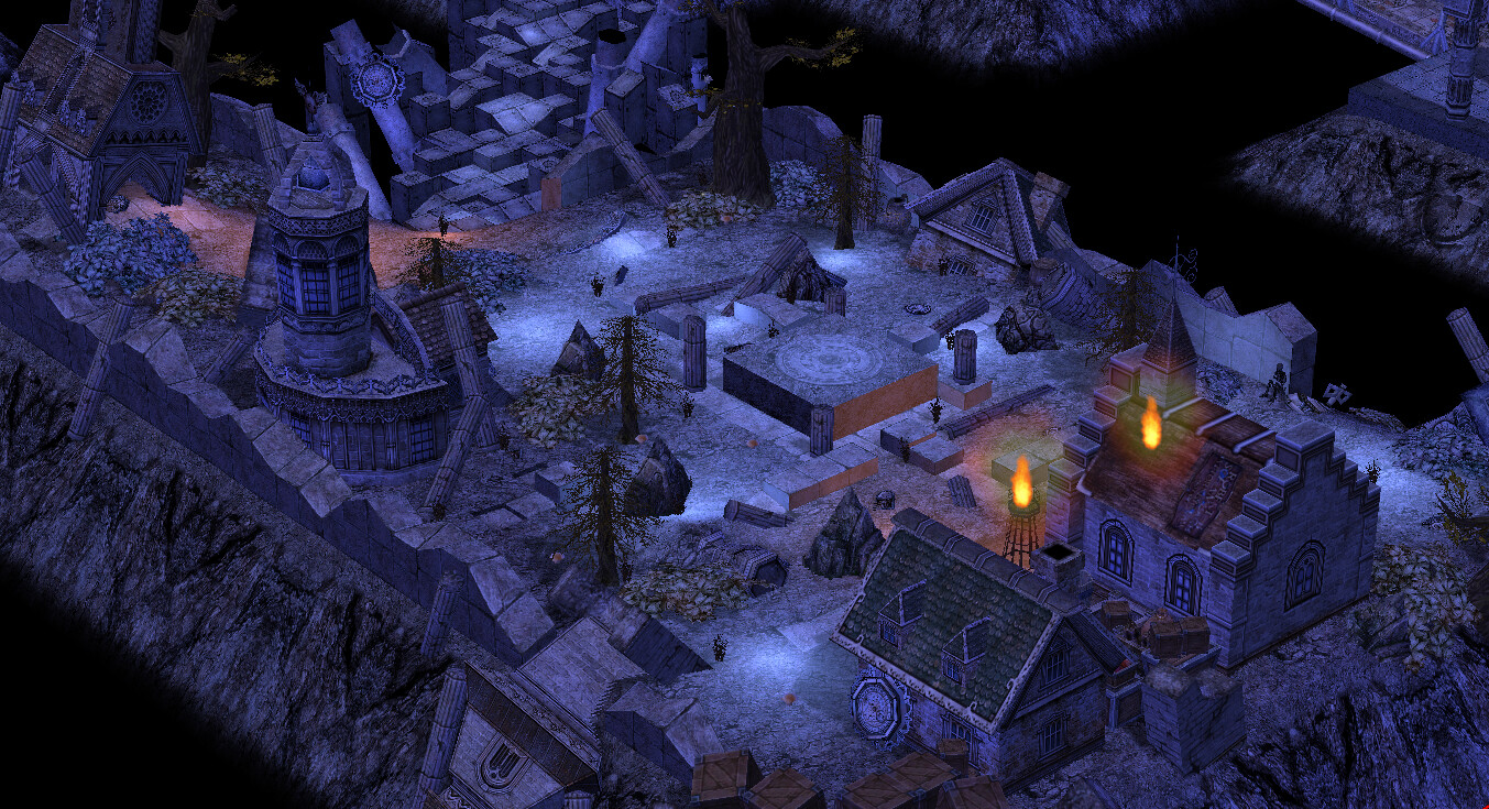 ArtStation - Clock Tower Underground Ruins