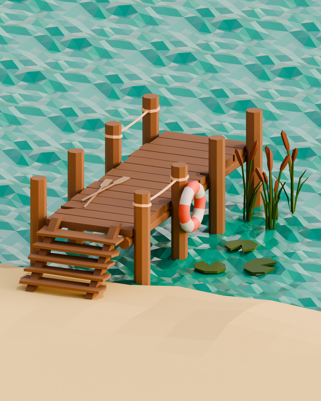 ArtStation - 3D Pier