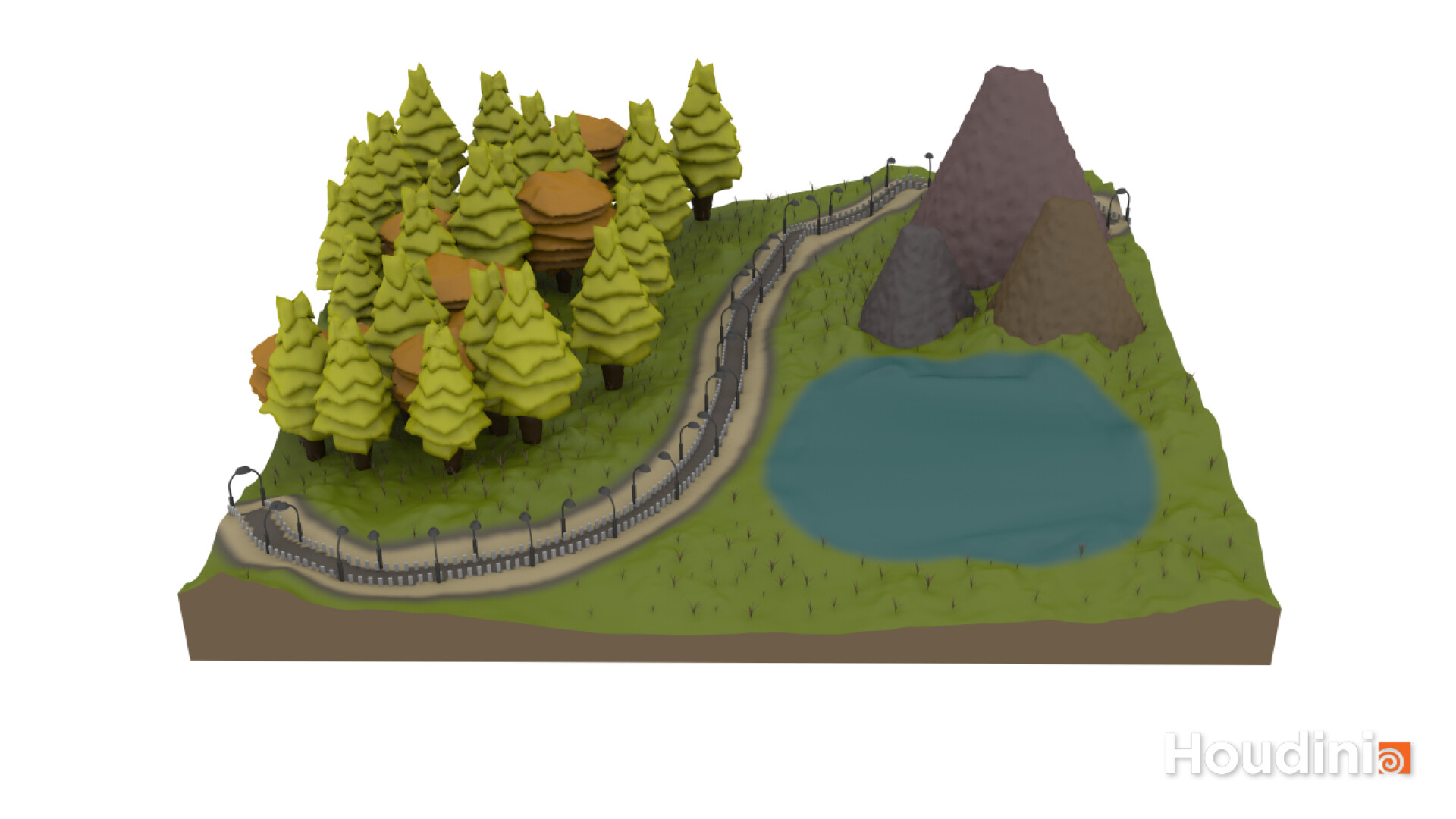 ArtStation - Isometric Landscape