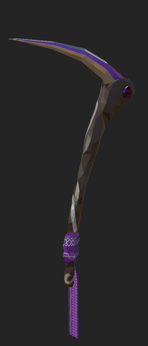 ArtStation - Lowpoly sythe