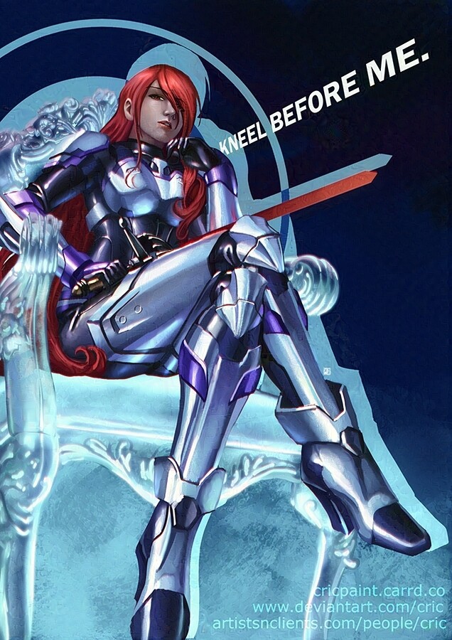 ArtStation - Armored Mitsuru Kirijo