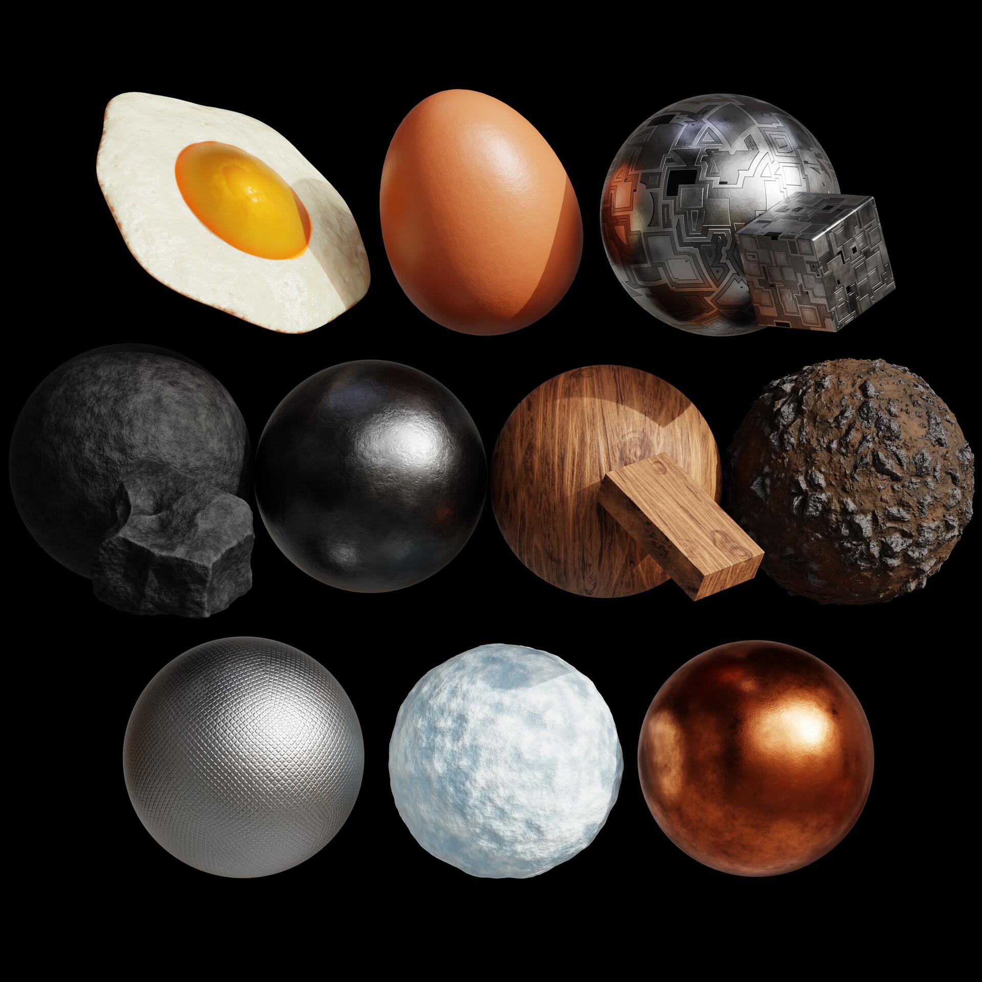 Ryan King - Blender Procedural Material Pack #18