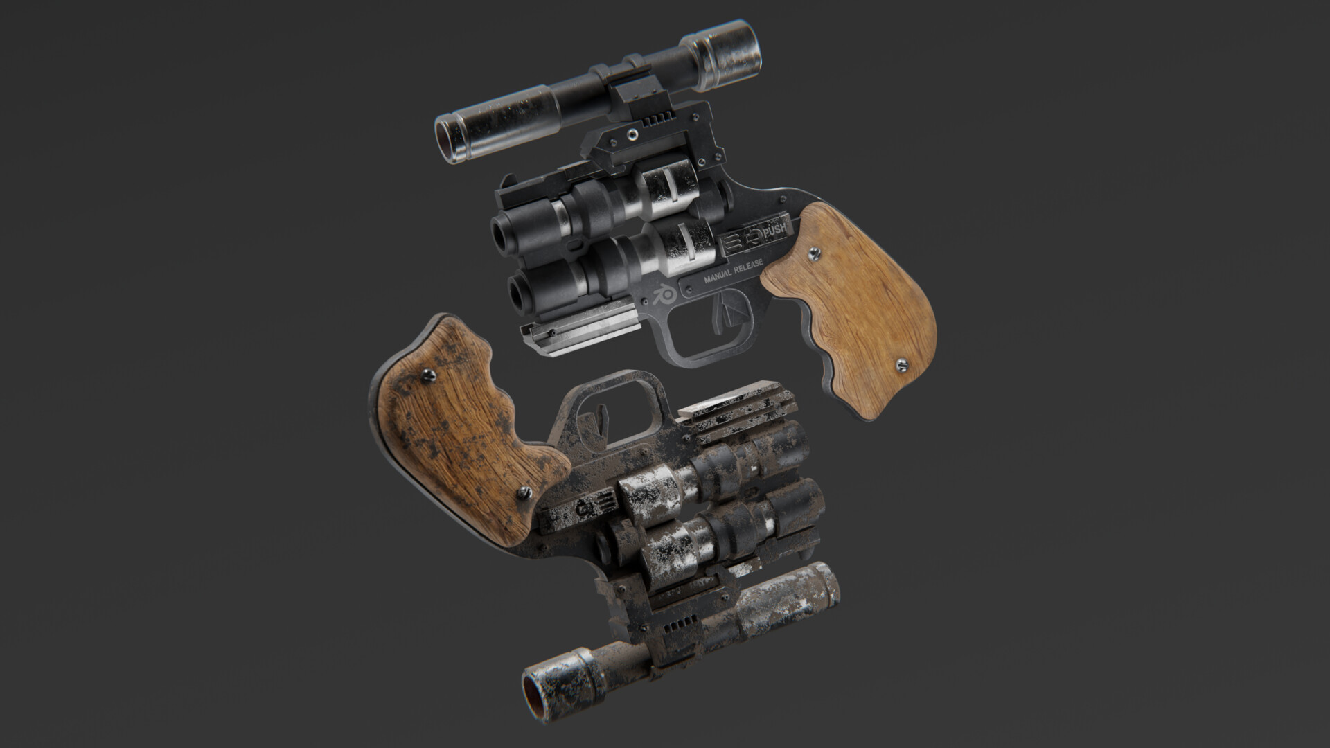 ArtStation - double barrel