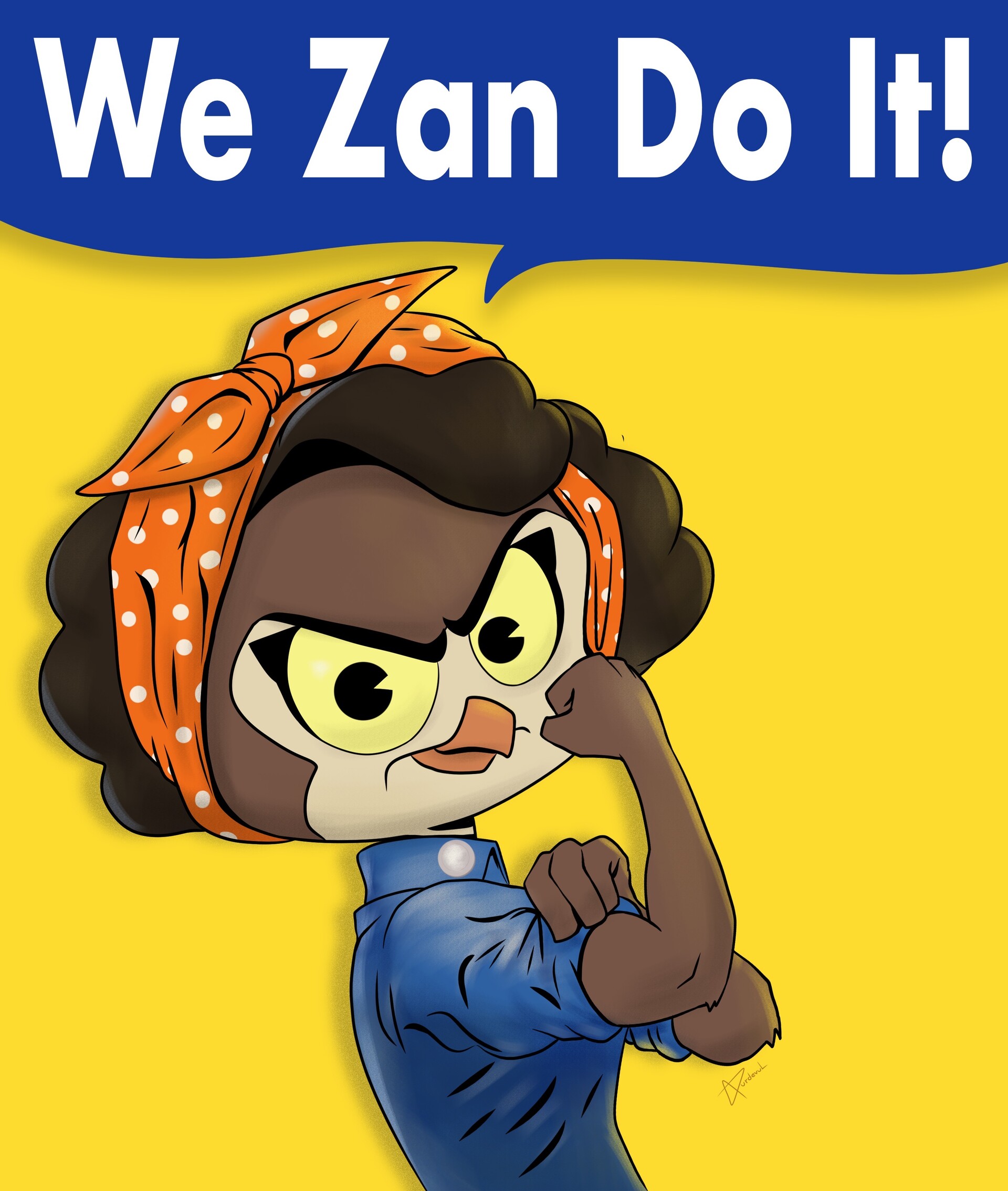 ArtStation - Zan Owlson Commission