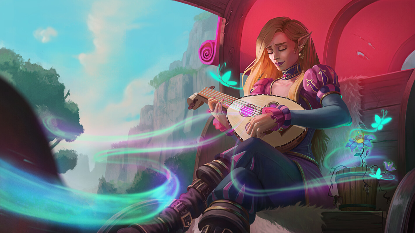 ArtStation - The Elven Bard