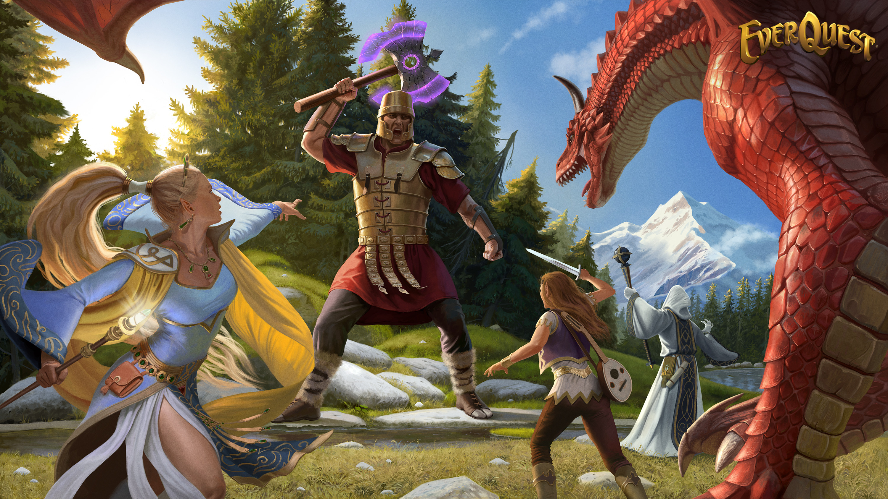 Daniela Ivanova - Everquest 25th Anniversary Key Art