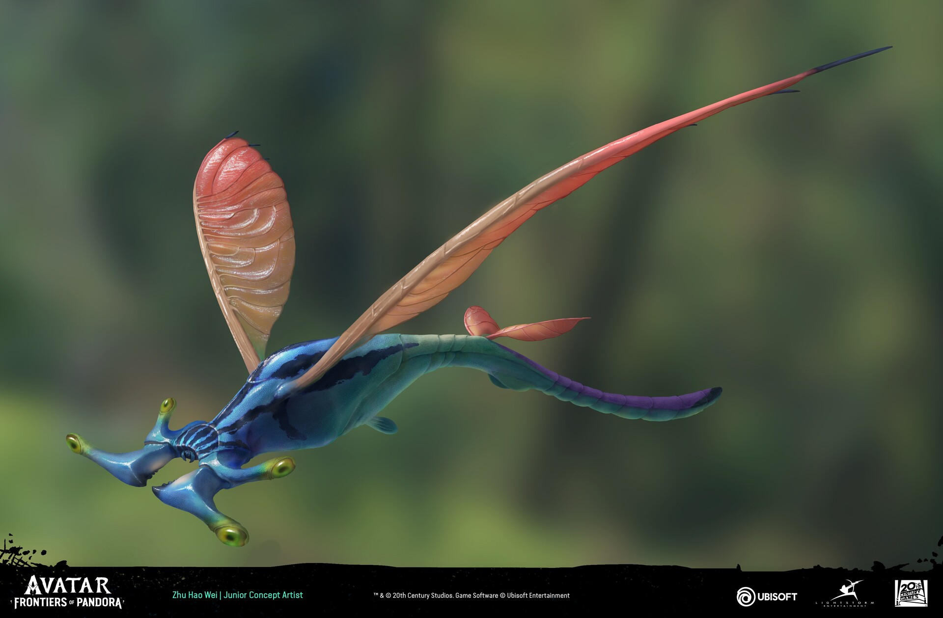 ArtStation - Avatar: Frontiers of Pandora FlyingLily illustration