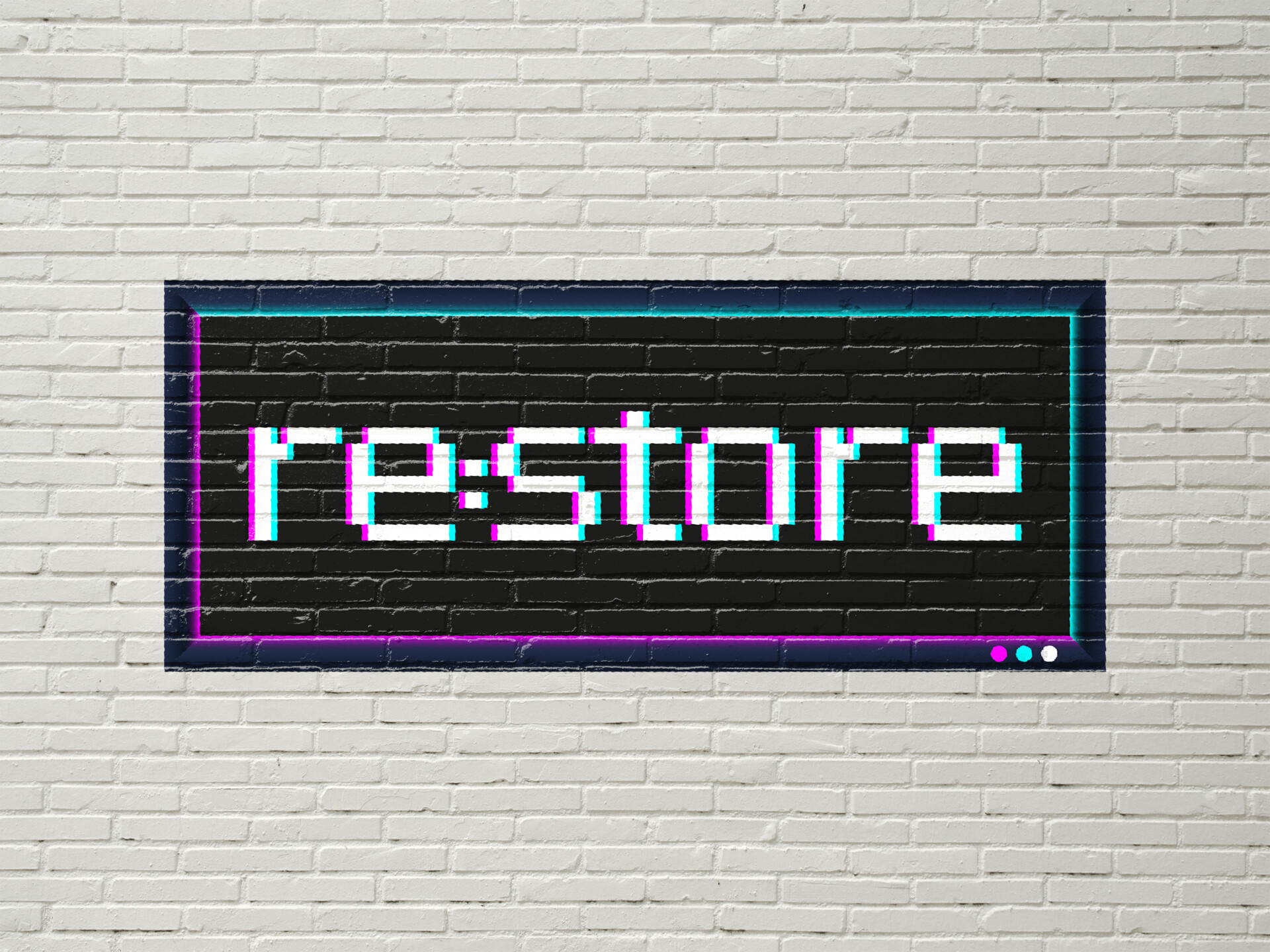 ArtStation - re:store Logo Design