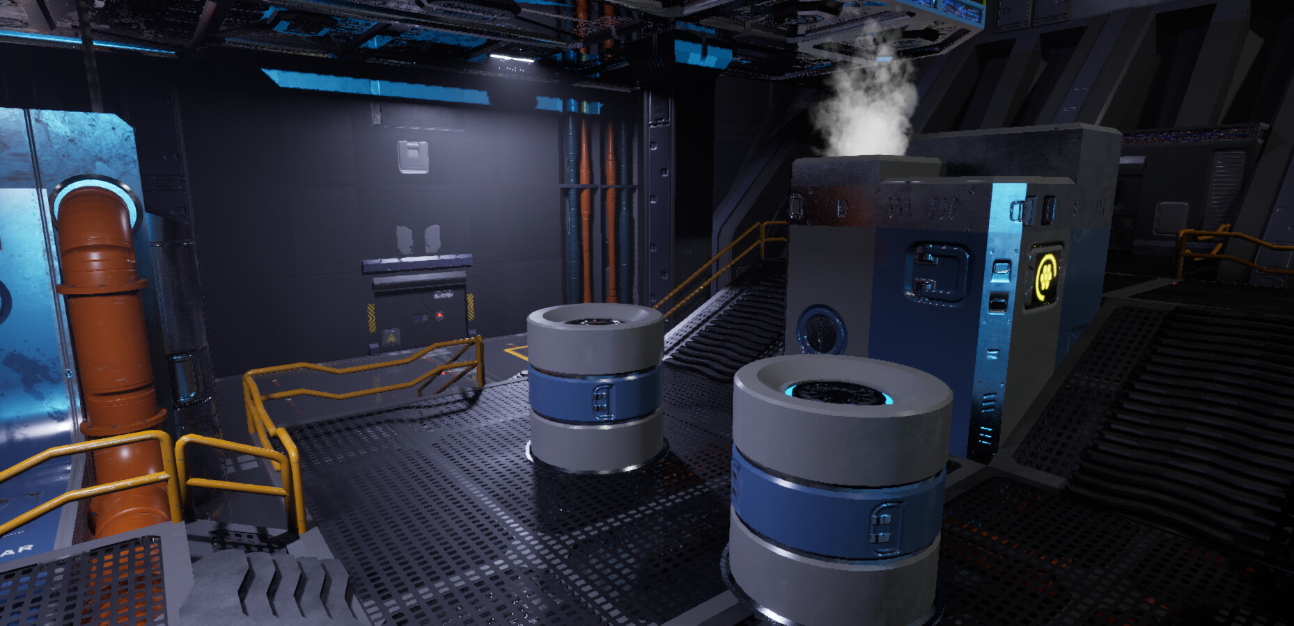 Leon Irving - Sci-Fi Reactor Environment