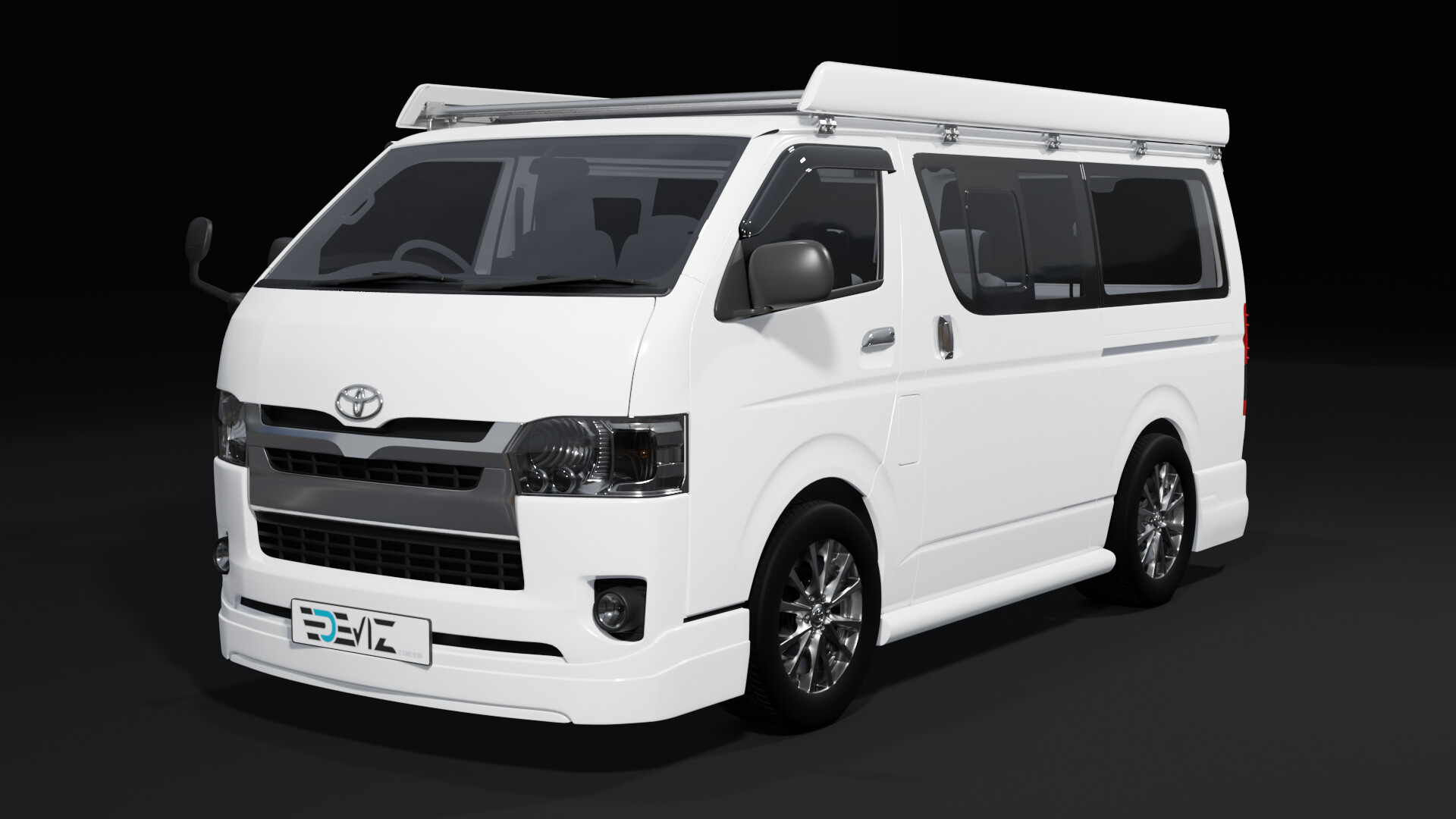 3De Viz - Toyota Hiace Super GL Modif