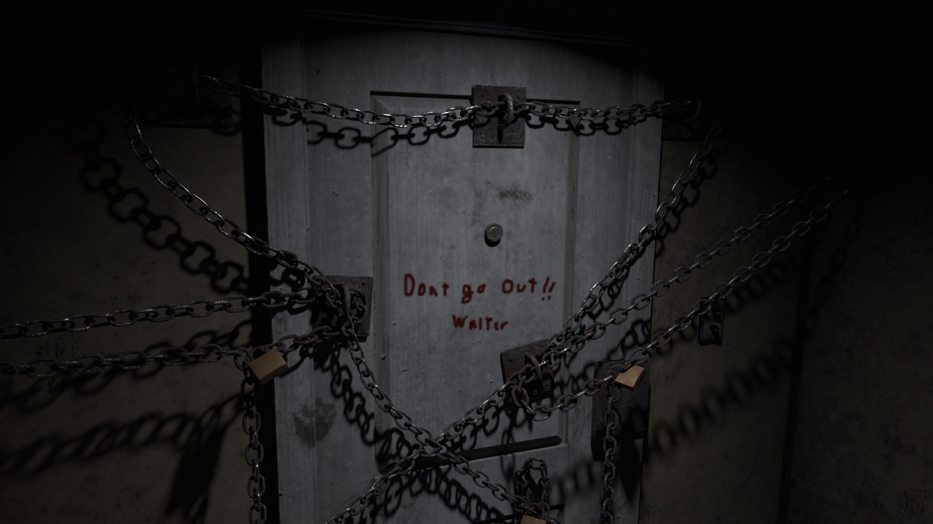 ArtStation - Chained Door - Silent Hill 4