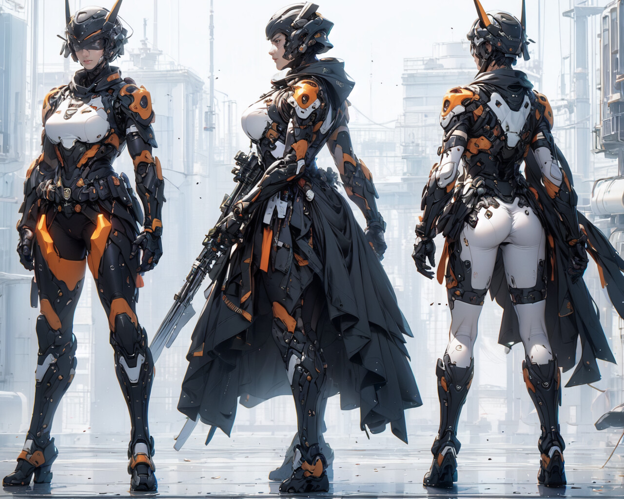 4K Anime Reference Art for Artists and Enthusiasts - 280 Futuristic ...