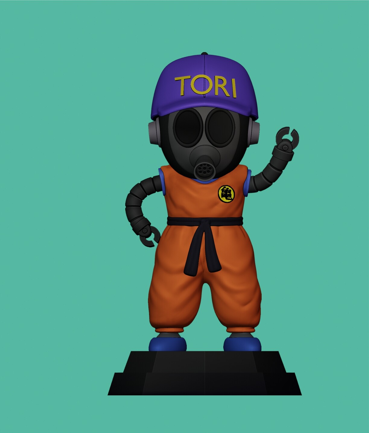 ArtStation - TORI - BOT DRAGONBALL AKIRA TORIYAMA