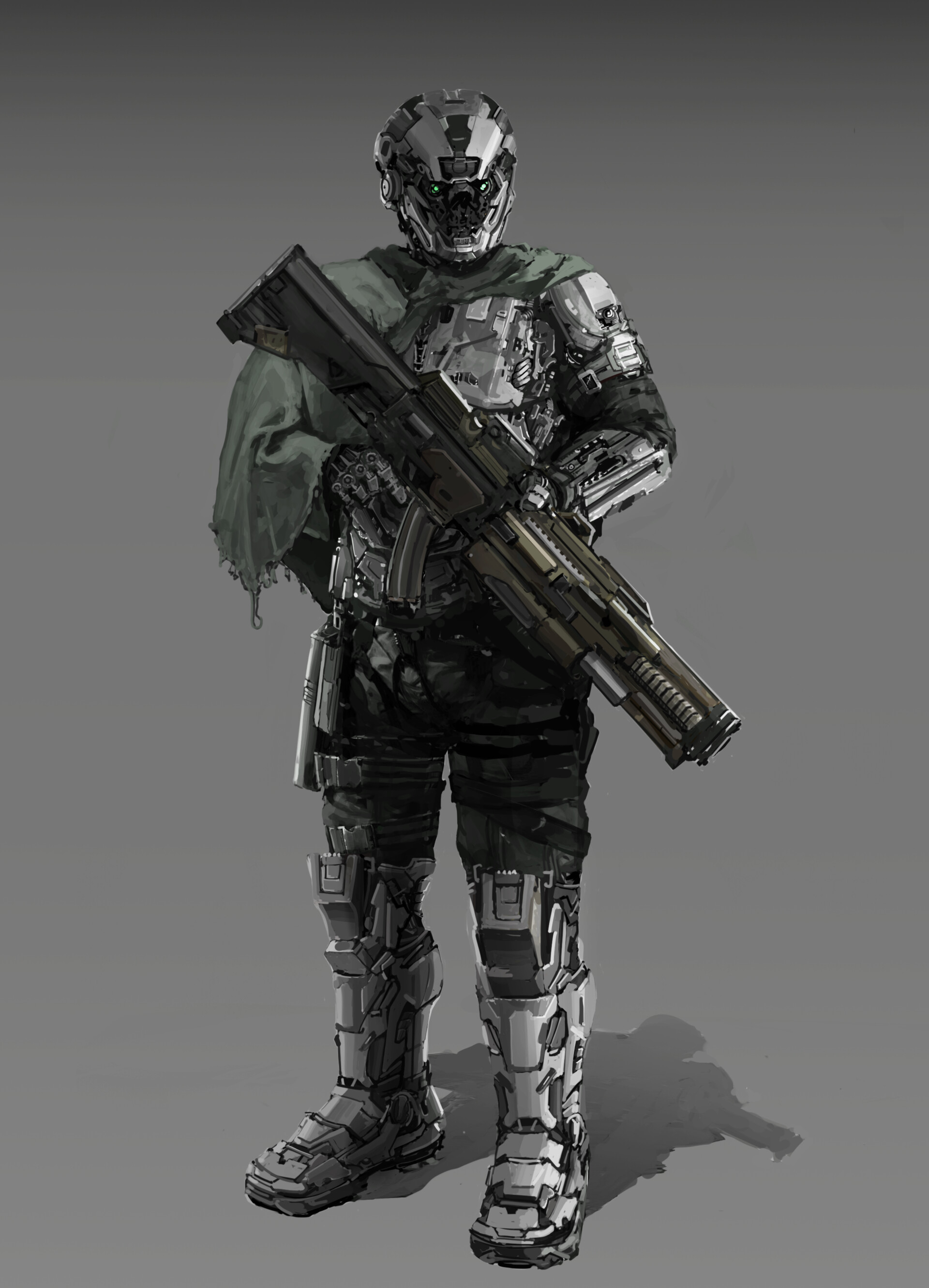 Jeran Morales - Sci-FI Soldier Concepts