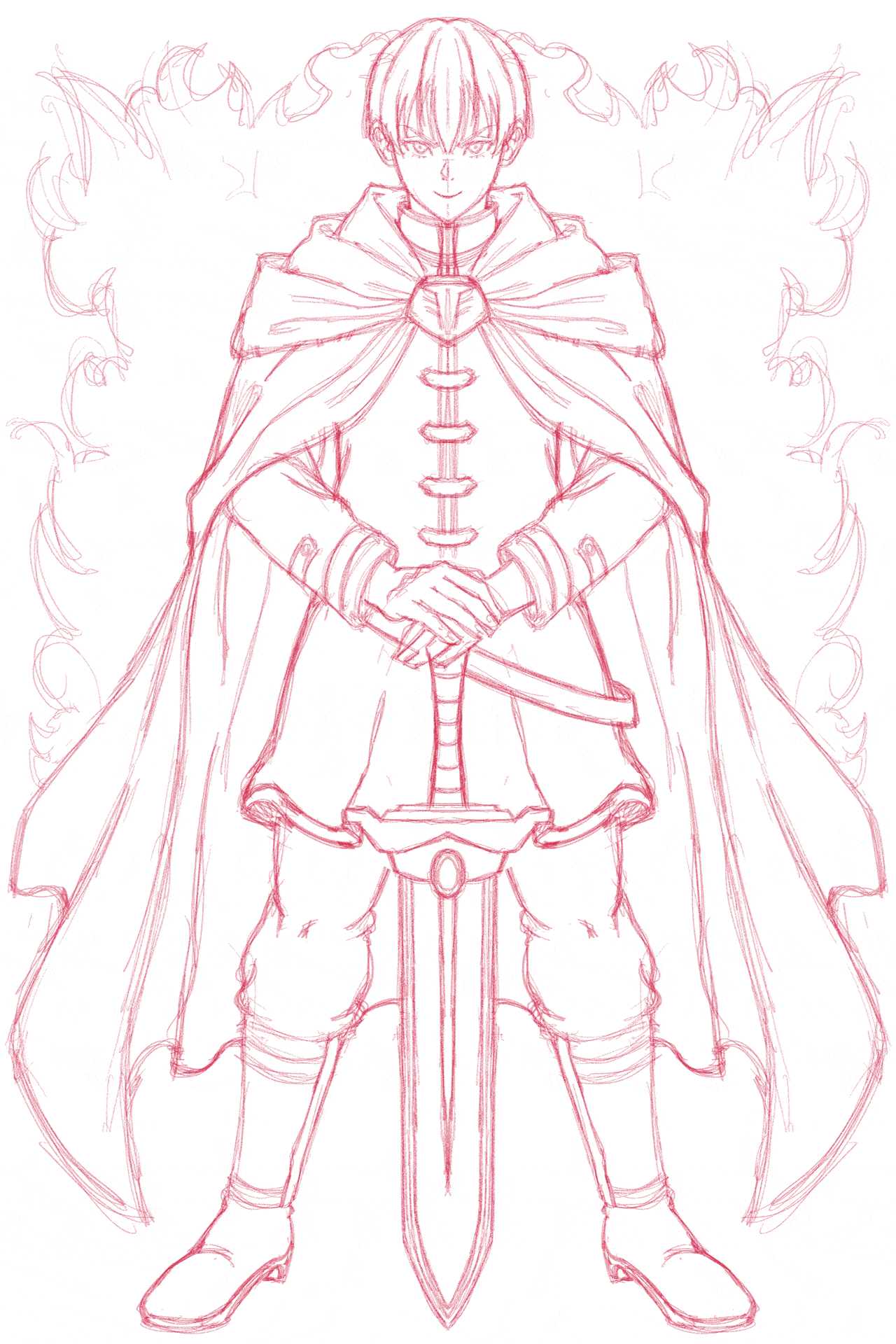 marth fire emblem coloring pages