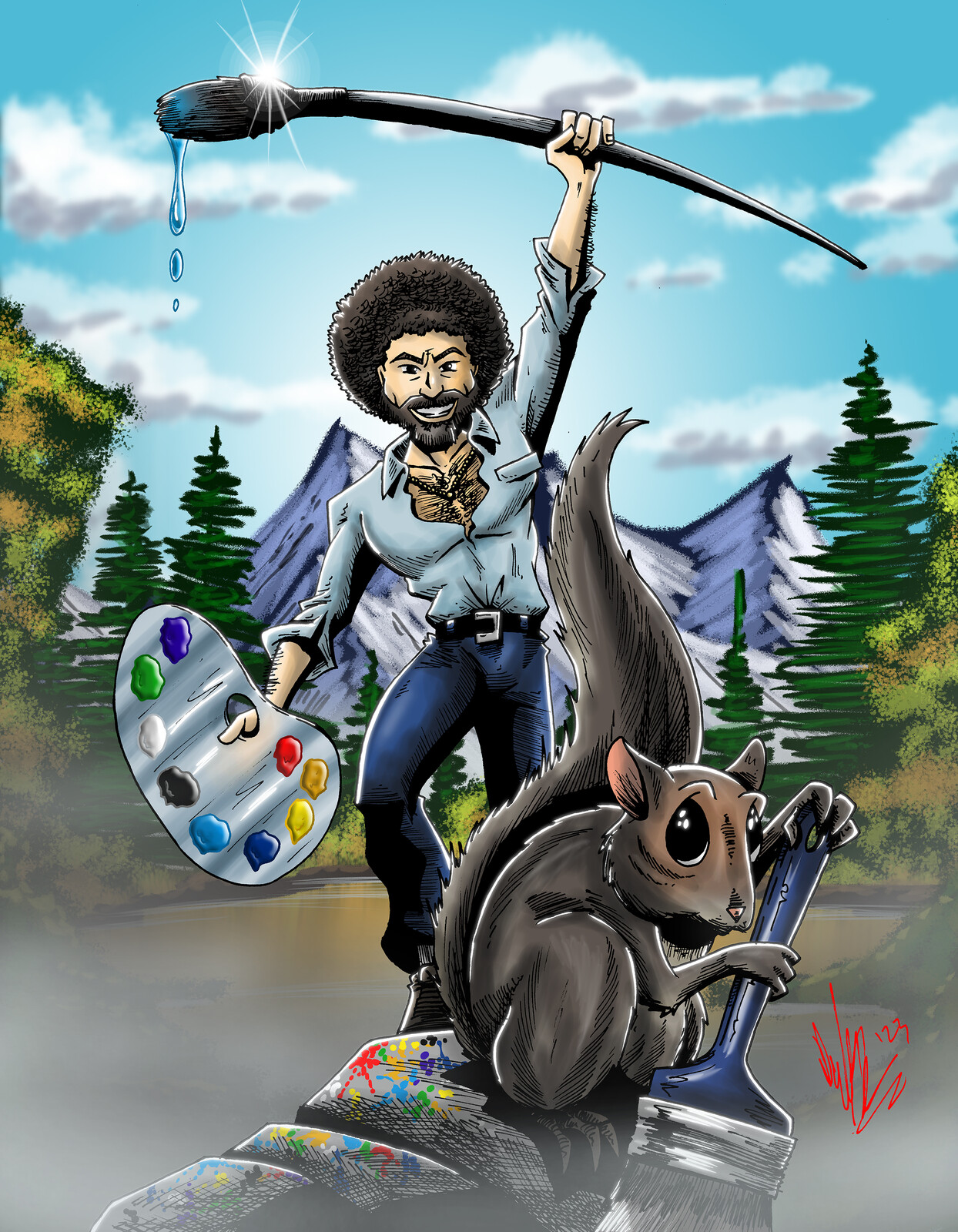 Dylan Moore - Bob Ross