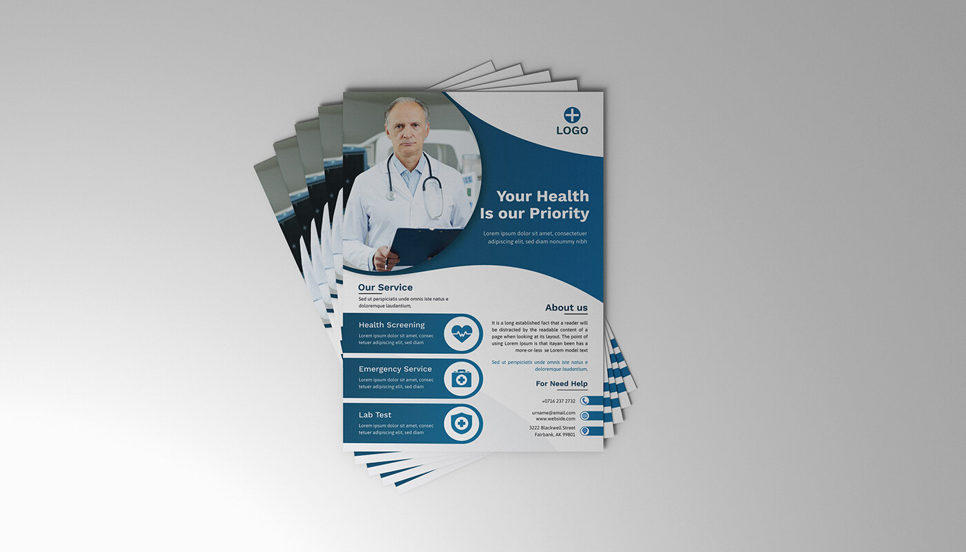 ArtStation - Medical Purpose | Multi Flyer Design