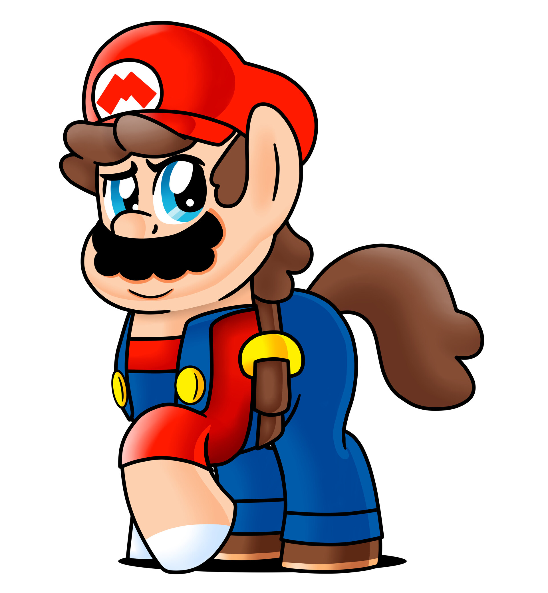 ArtStation - Pony Mario
