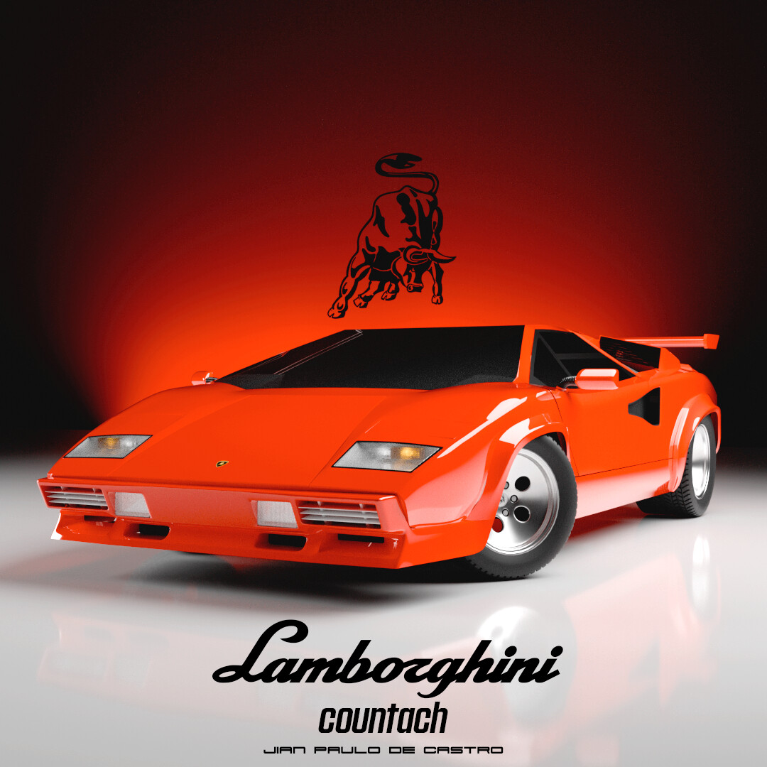 ArtStation - Lamborghini Countach