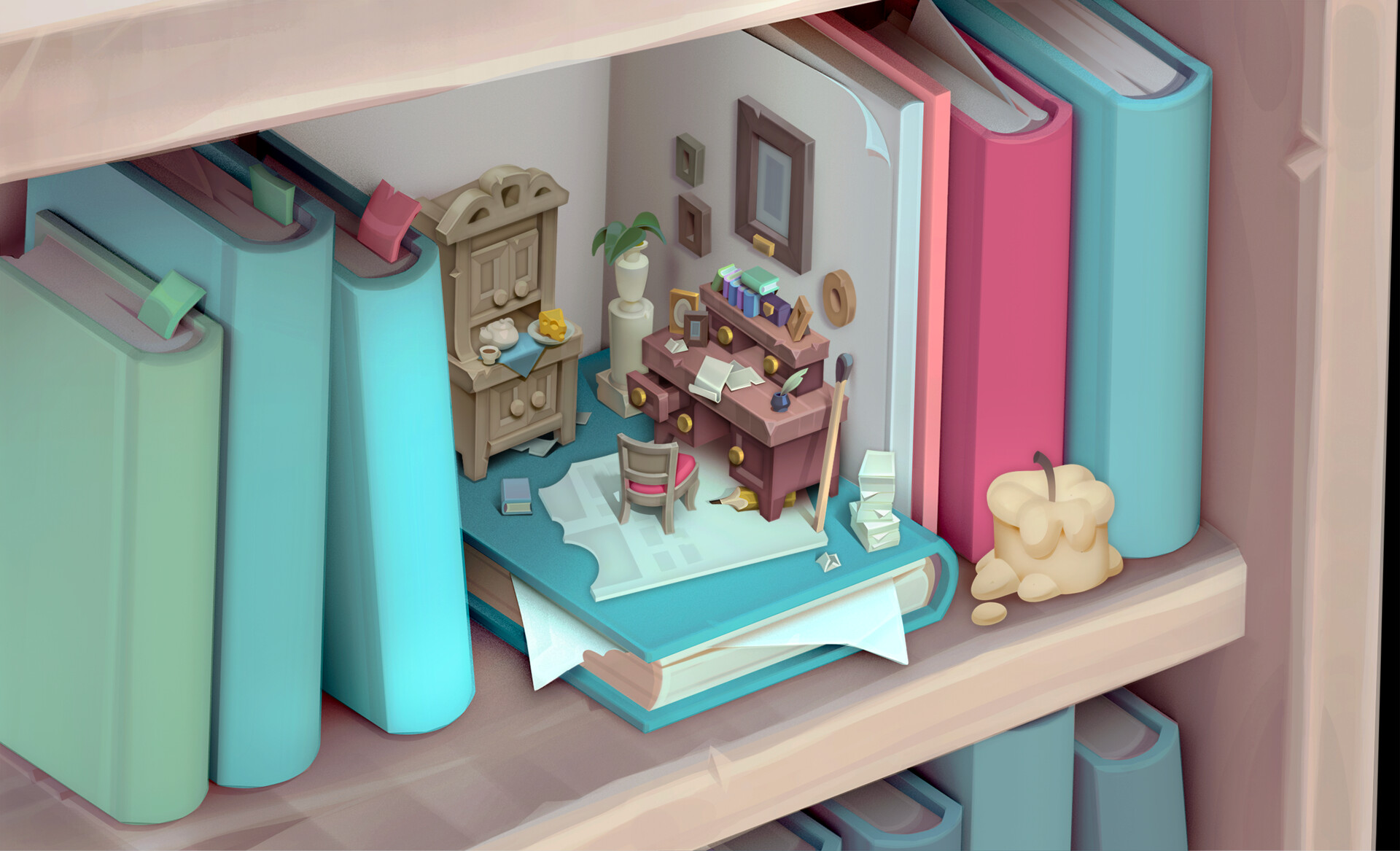 ArtStation - The desk