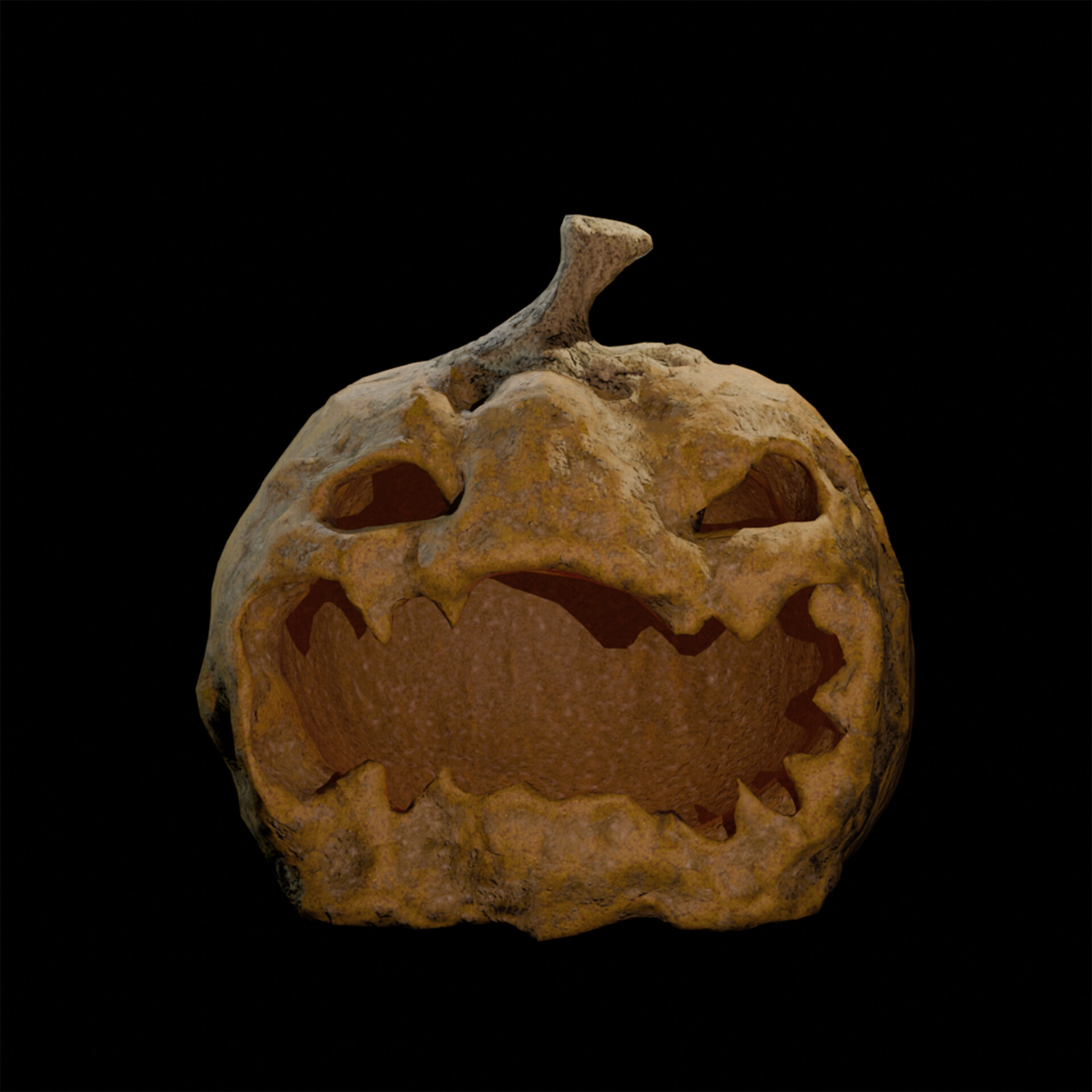 ArtStation - Scary Pumpkin