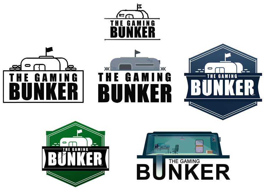 ArtStation - Logo Design The Gaming Bunker