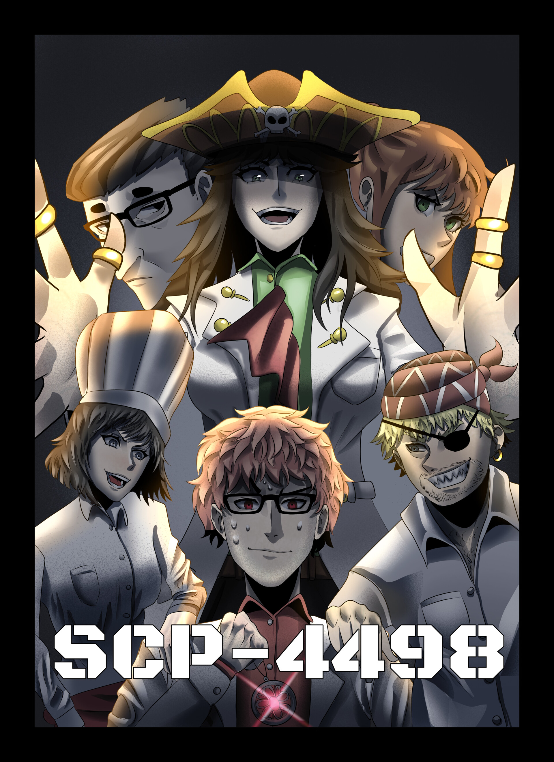 ArtStation - Cover Art for SCP 4498