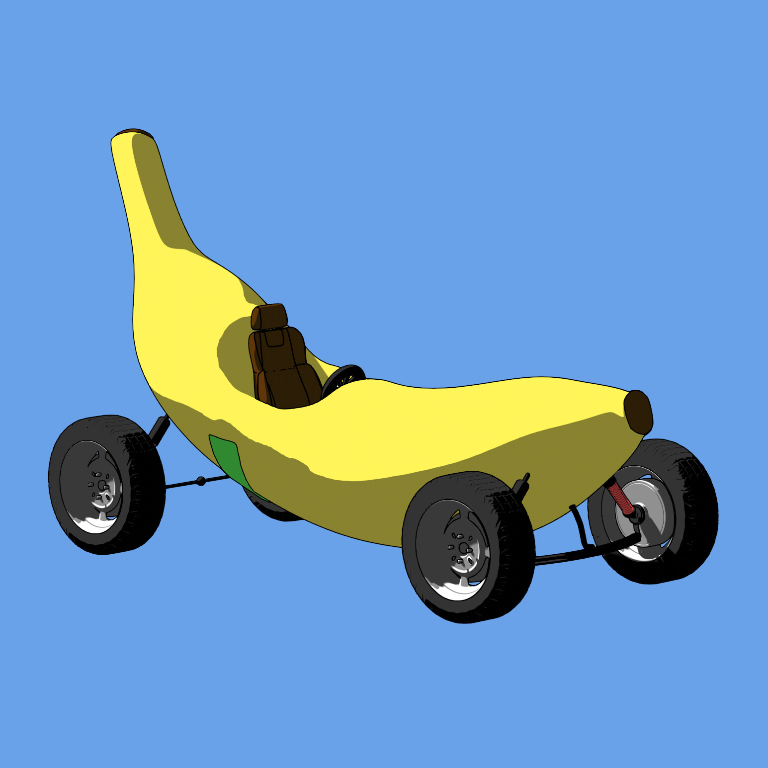 ArtStation - Banana Car