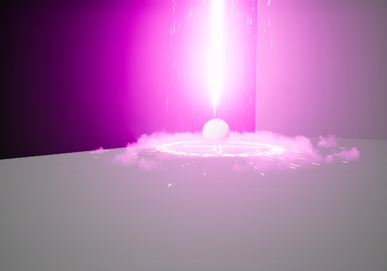 Émilie Beaulieu - Lightning Spell - VFX UE5