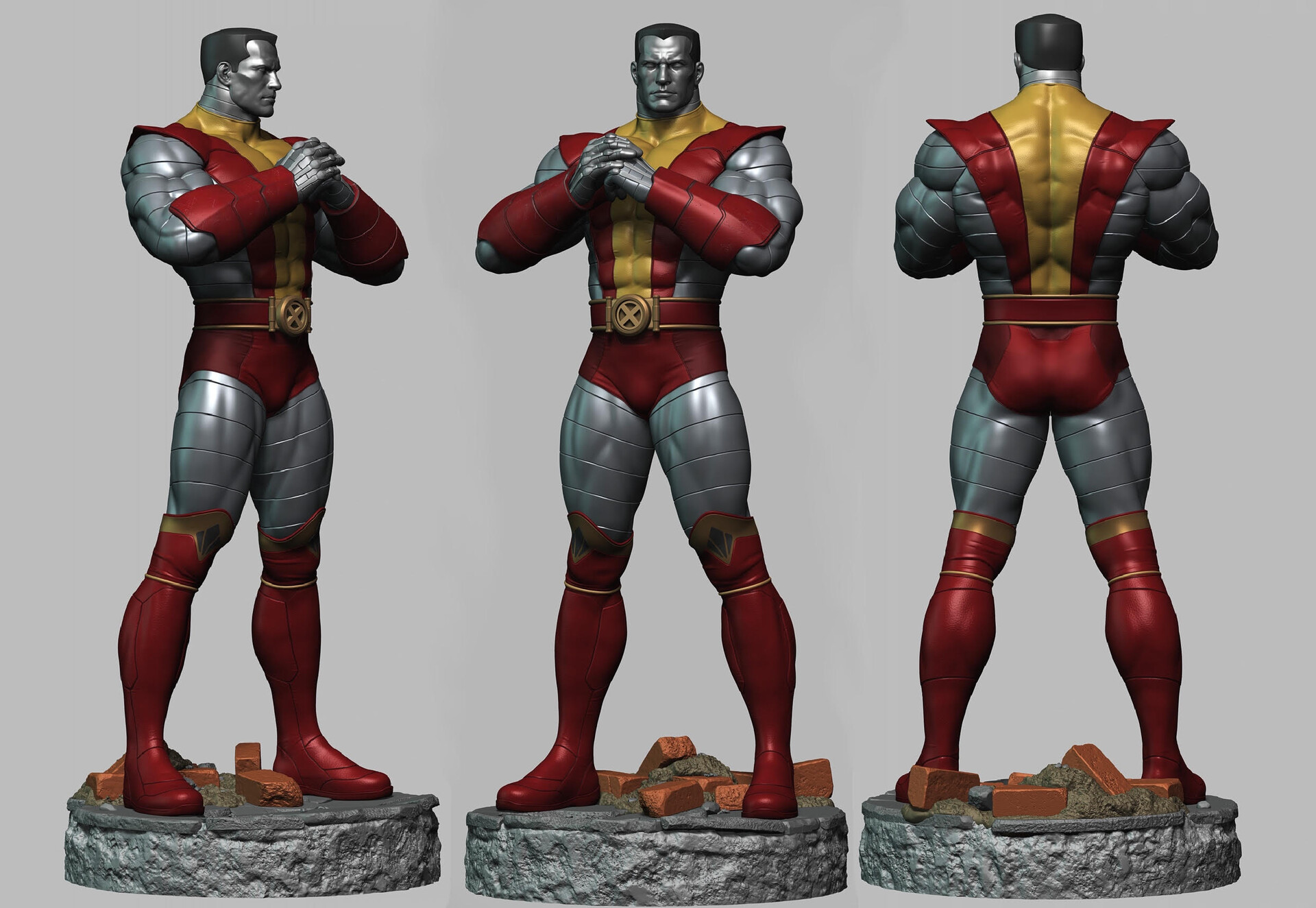 Alvaro Stuardo - Colossus / 90s X-Men