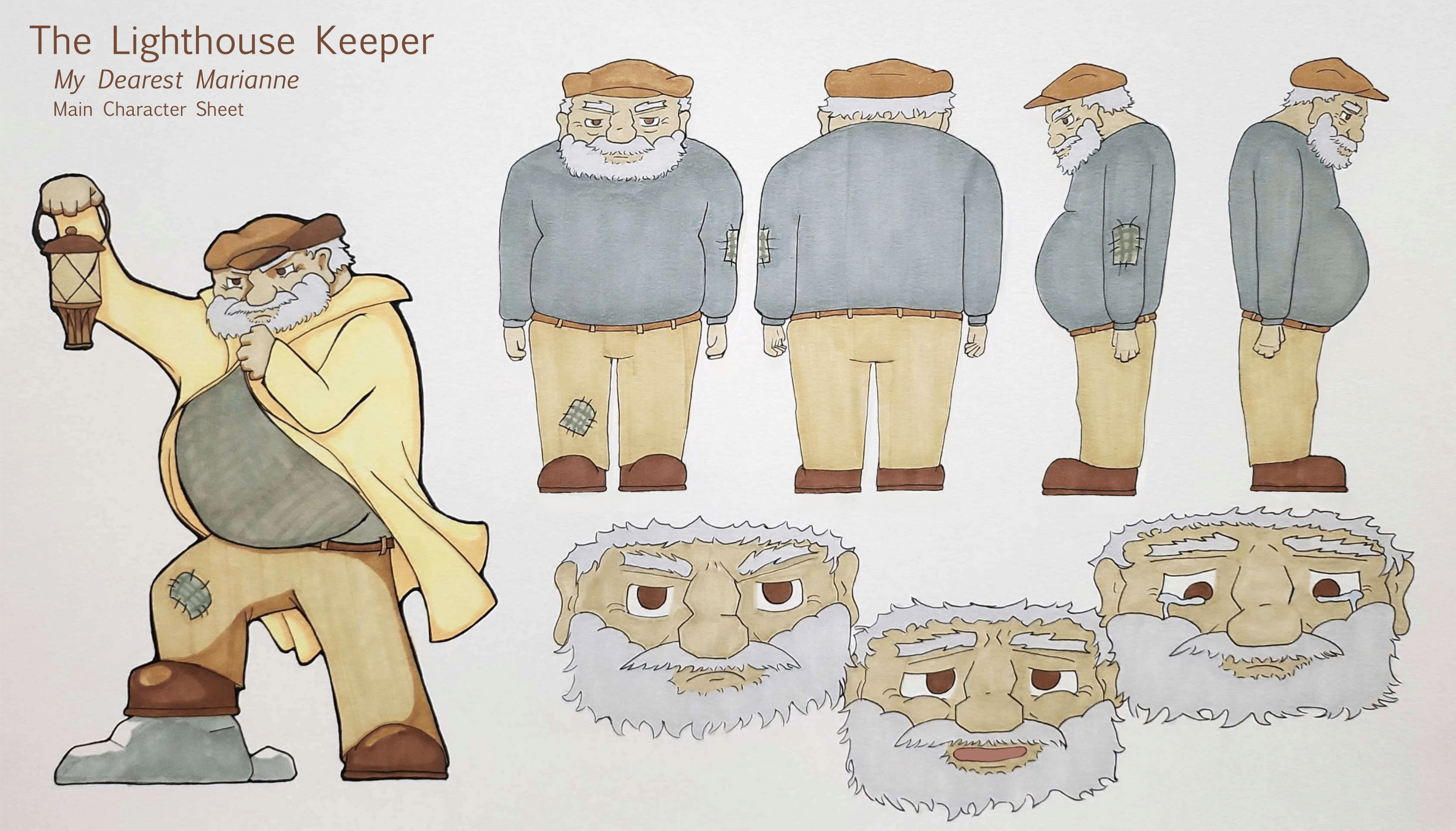 Jenn Atchison - The Lighthouse Keeper - My Dearest Marianne Main ...