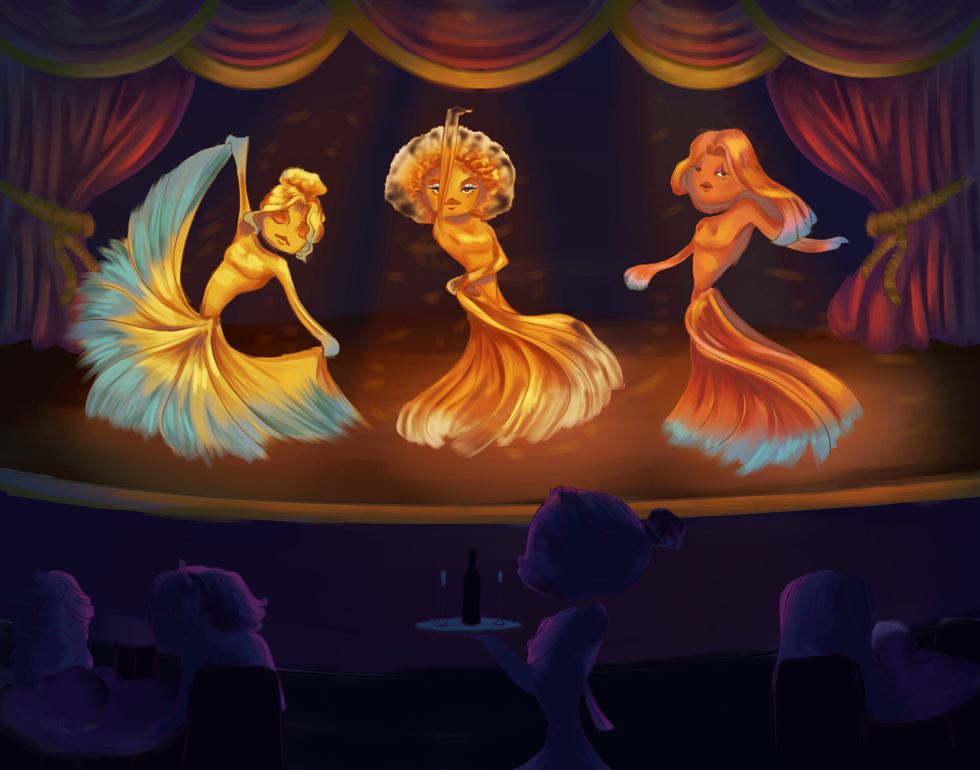 ArtStation - Fish Cafe