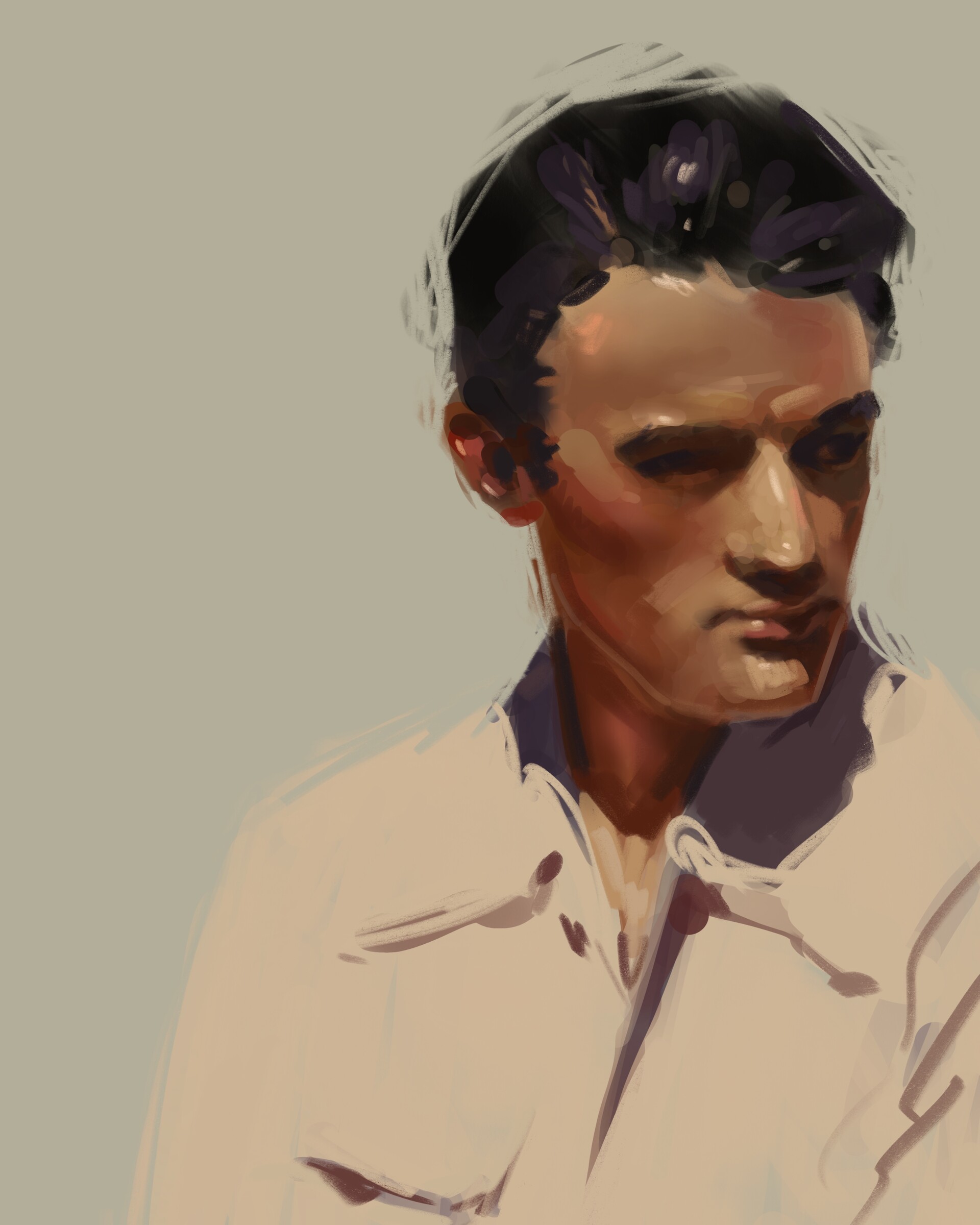 ArtStation - Portrait of Gregory Peck