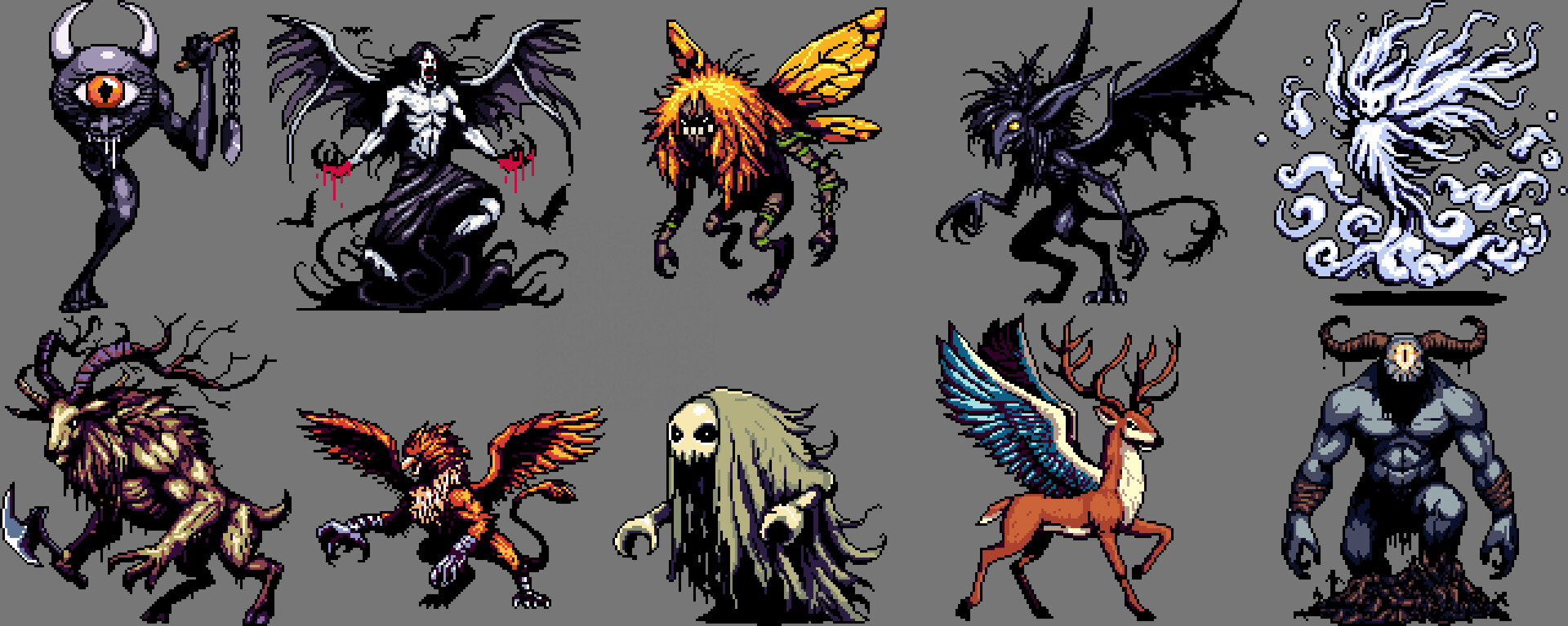 ArtStation - Cursed Island Enemies