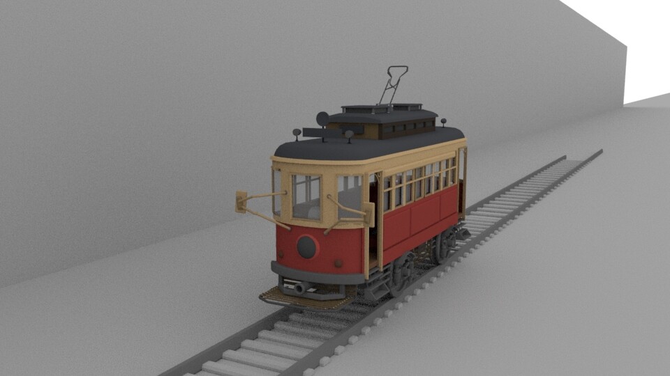 ArtStation - Old cable car