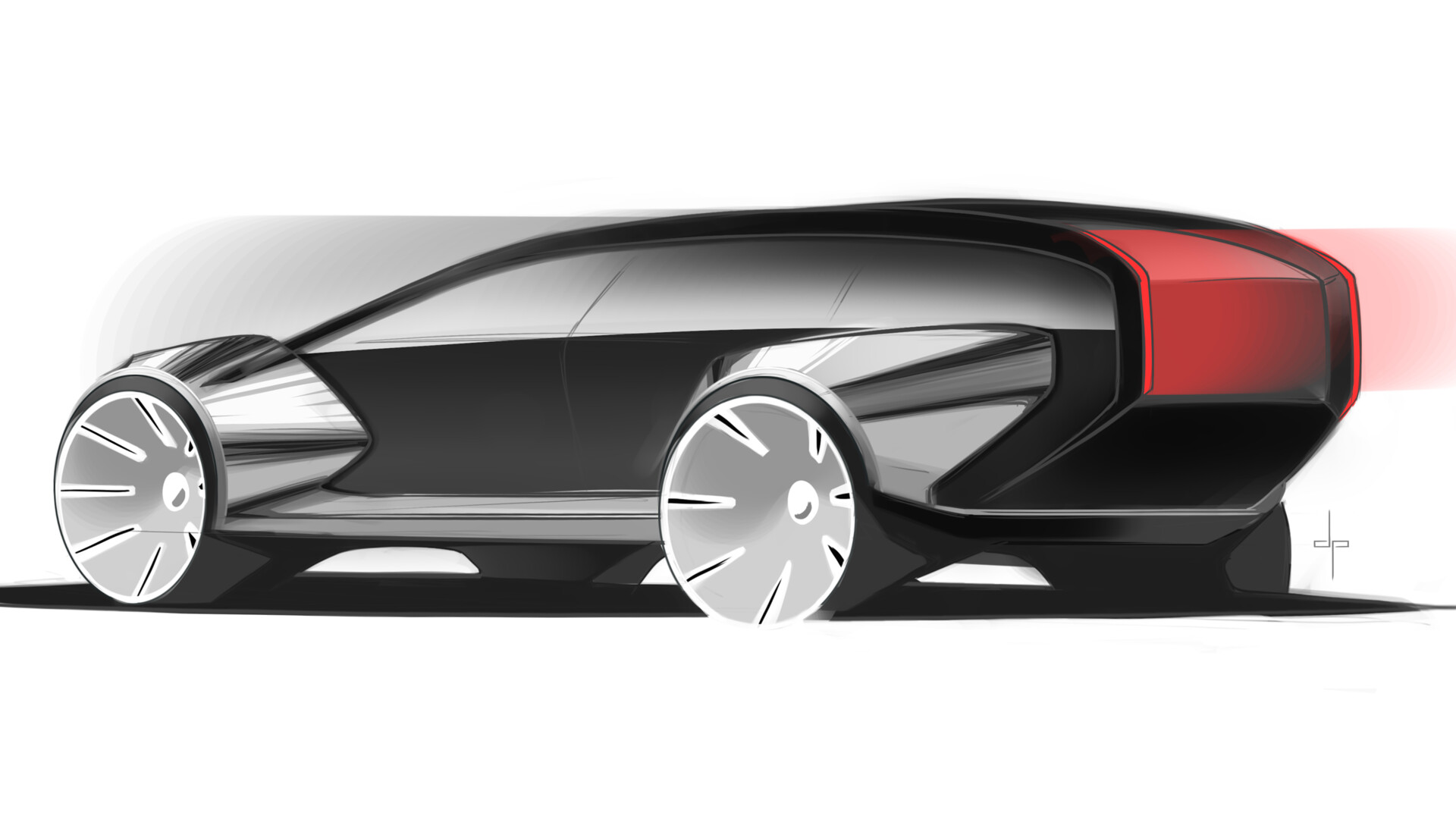 ArtStation - Hearse Car Concept