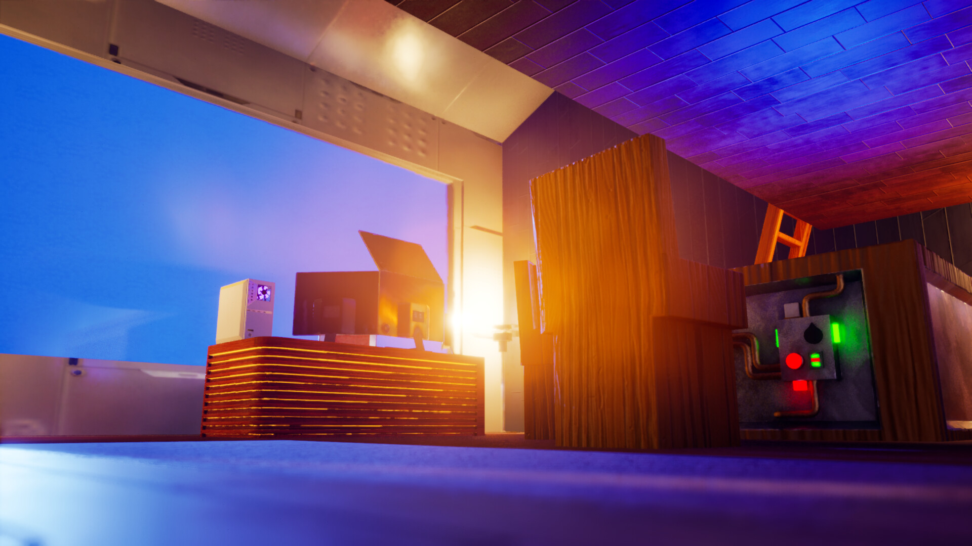 ArtStation - Honkai Star Rail and VRChat Inspired Environment