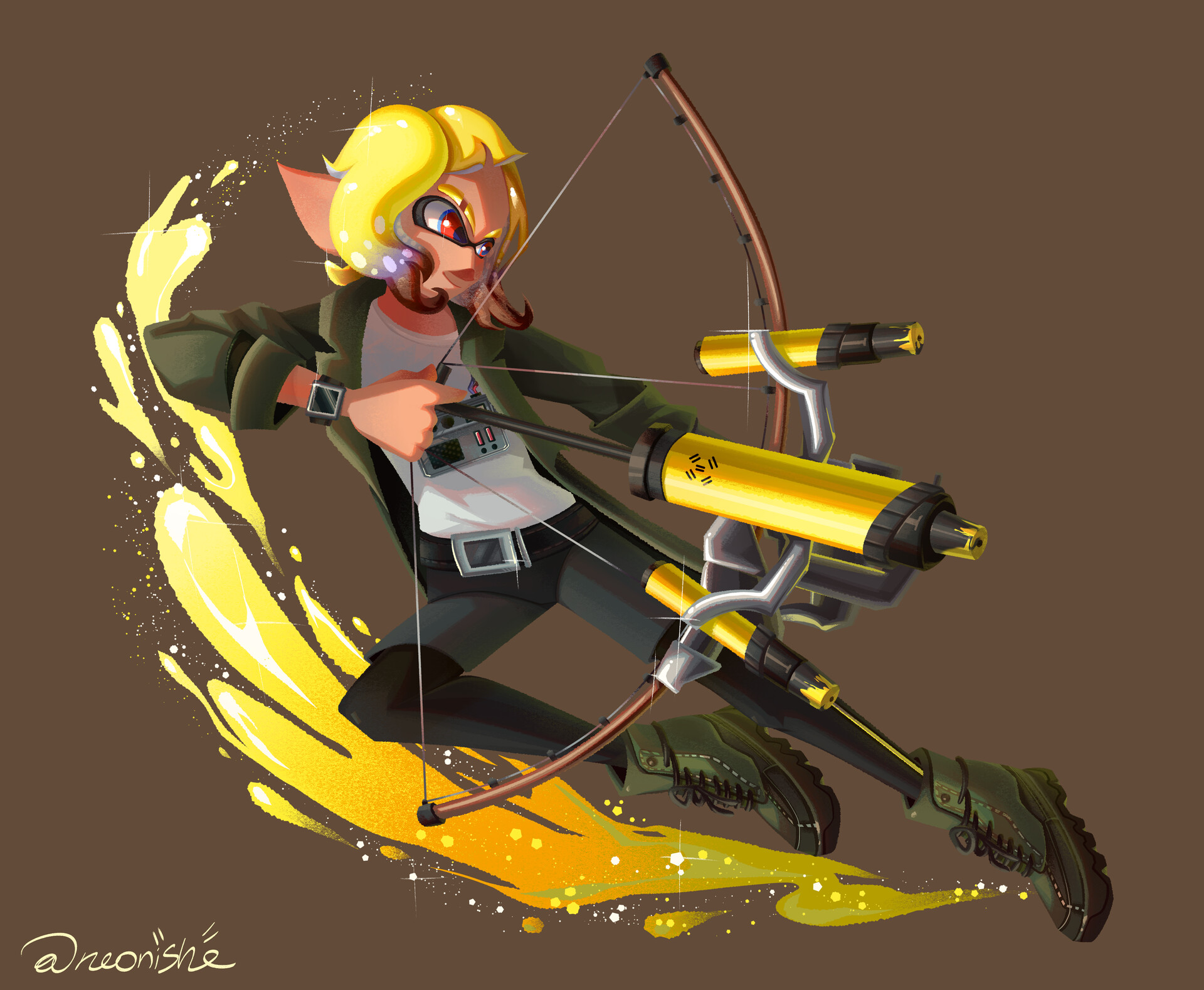 ArtStation - Splatoon Commission