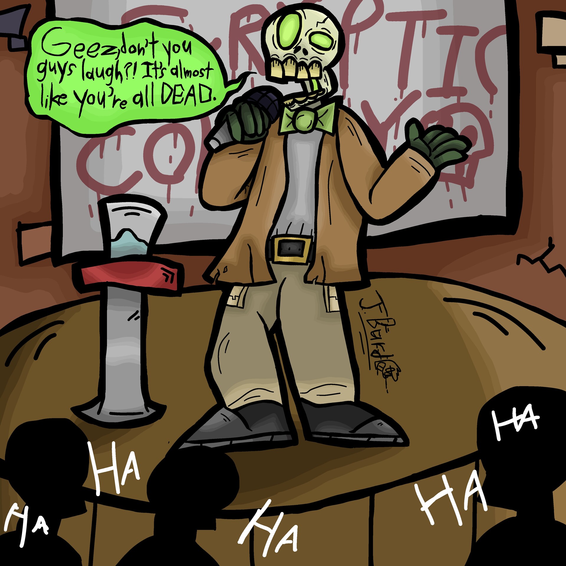 ArtStation - Bone-chilling Comedy