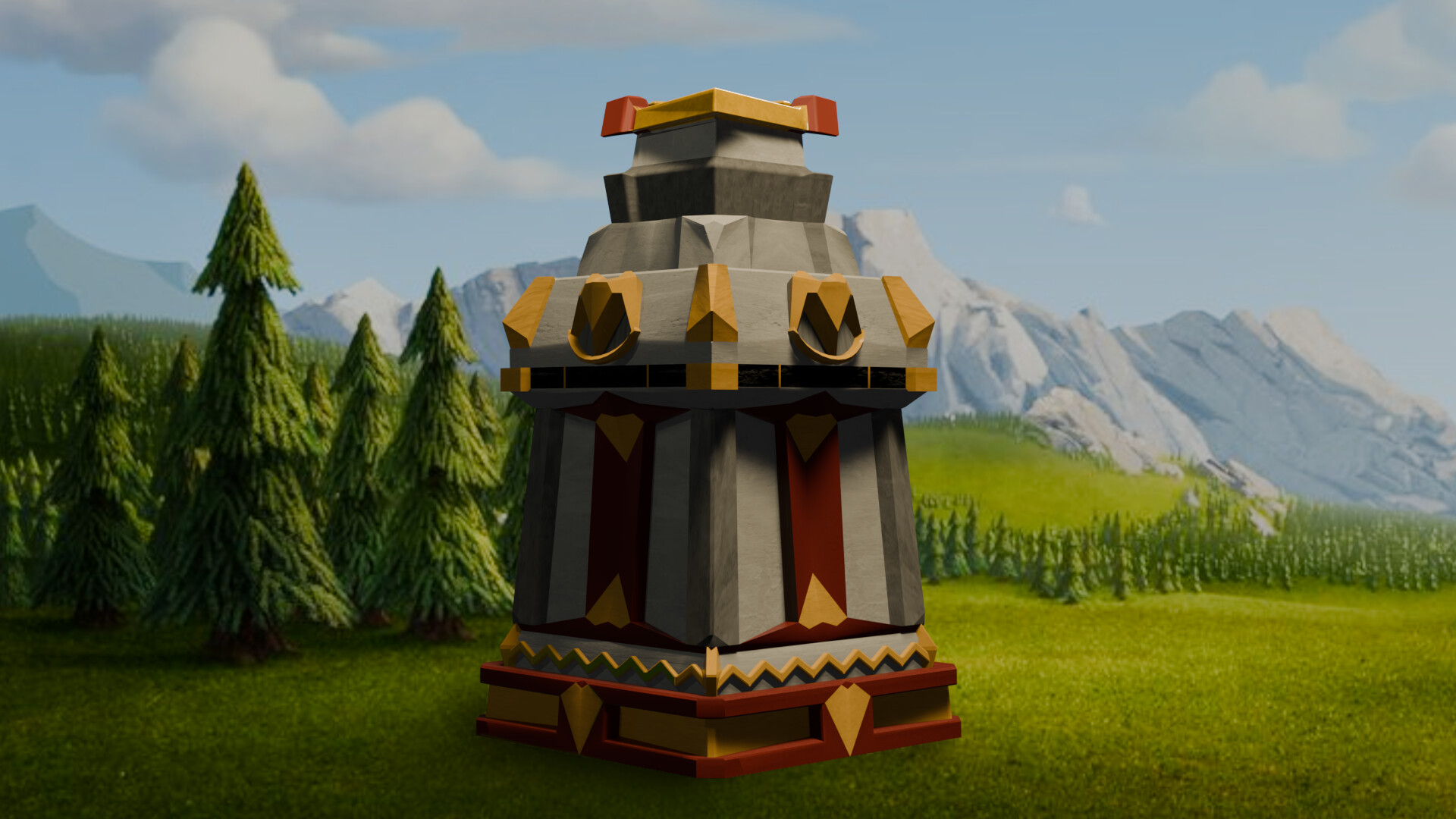 ArtStation - Spike Tower, concept art - Clash of Clans