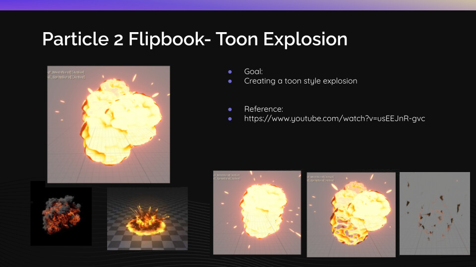 ArtStation - Unreal Engine Toon Explosion VFX