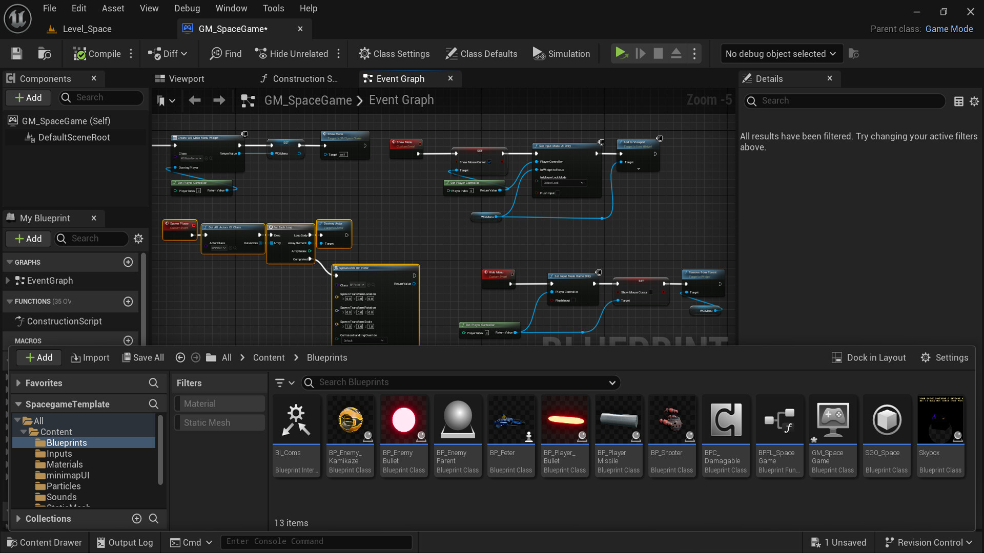3D Tudor - Unreal Engine 5 Blueprints: Step-by-Step Space Shooter Game Development