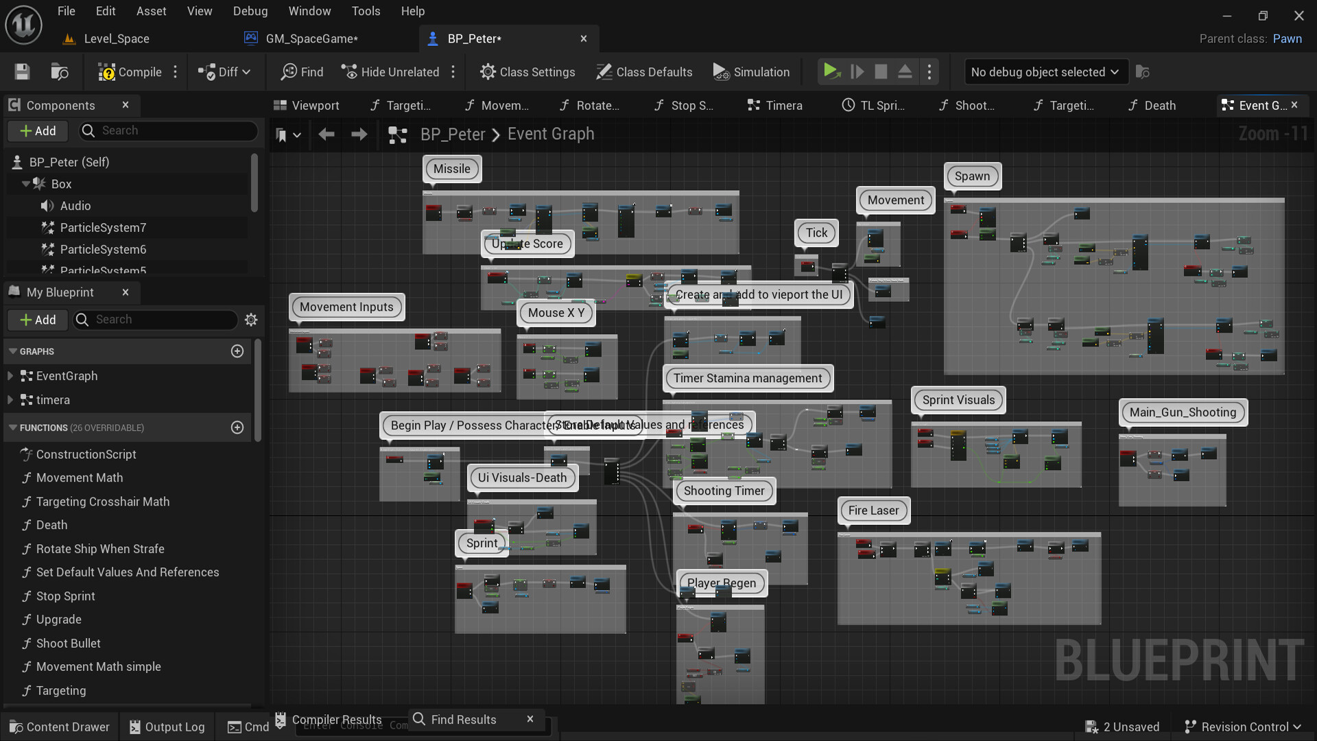3D Tudor - Unreal Engine 5 Blueprints: Step-by-Step Space Shooter Game Development