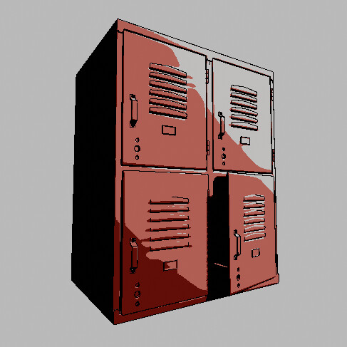 ArtStation - Pink Locker