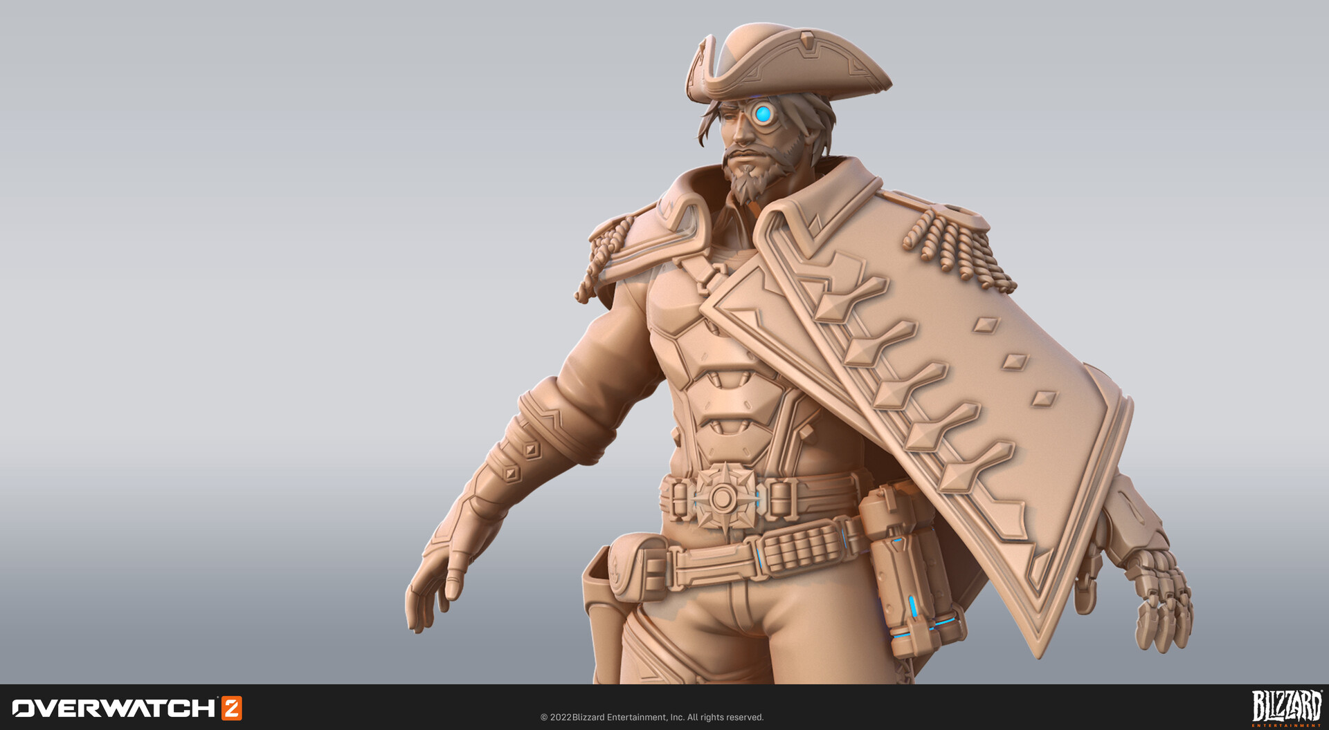 Martin Hütter - OVERWATCH 2 - Cassidy 'Space Raider'