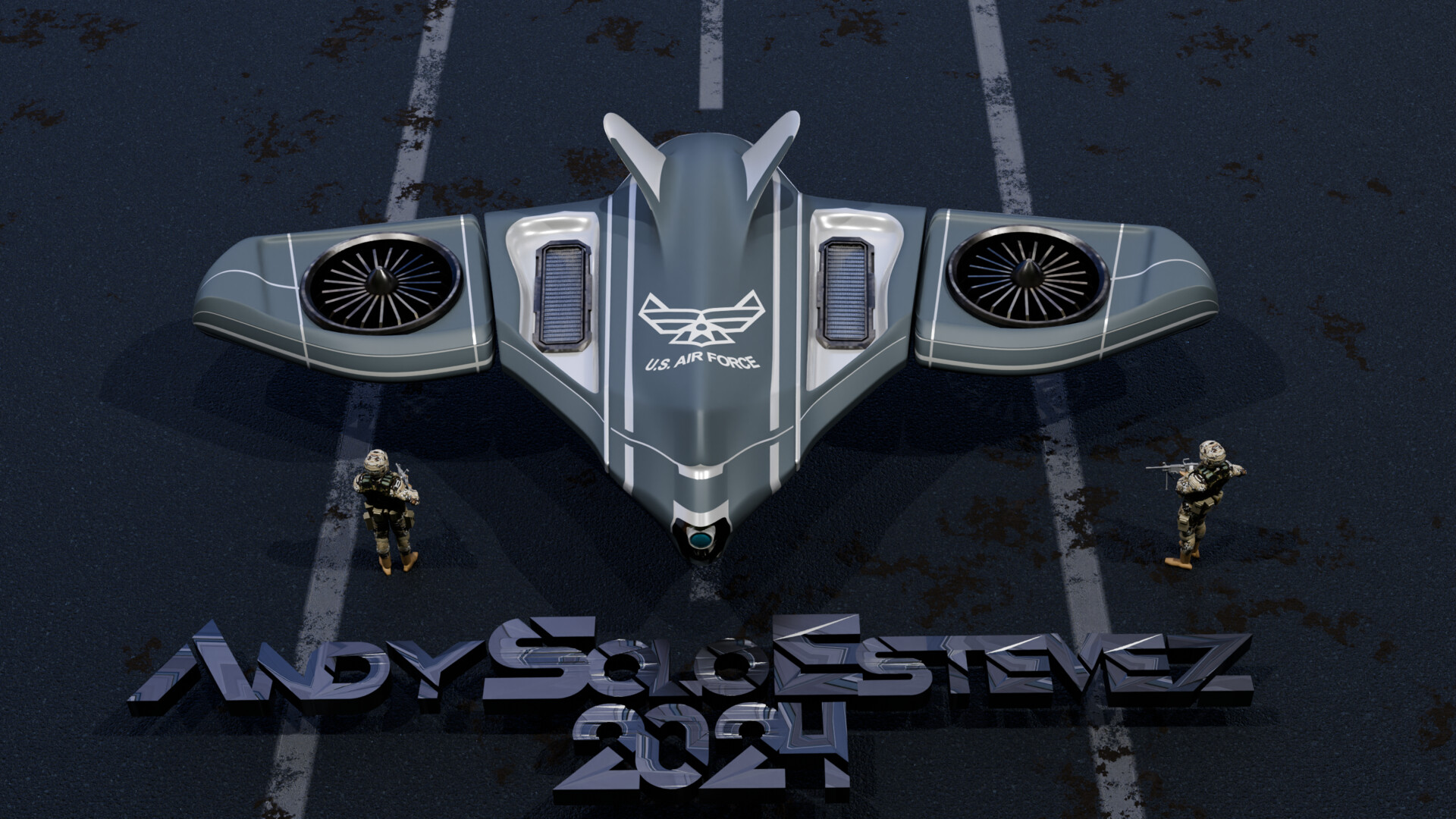 ArtStation - Sk-Eye low altitude Spy Drone