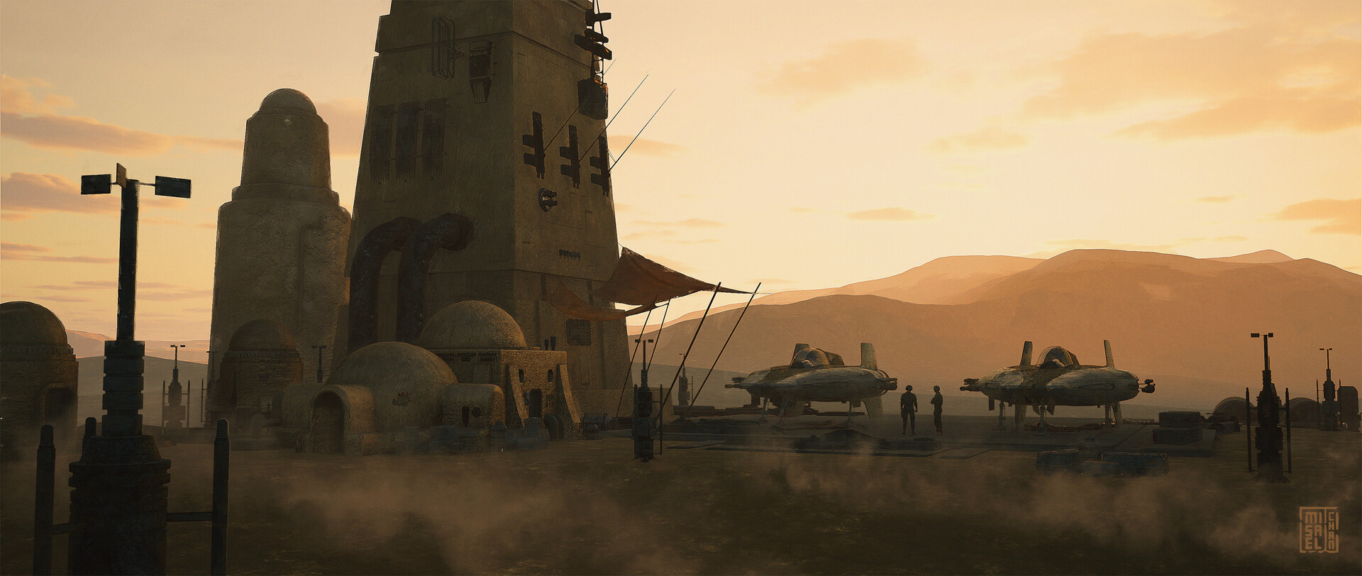 The Art of Misael Chan - Star Wars Keyframes