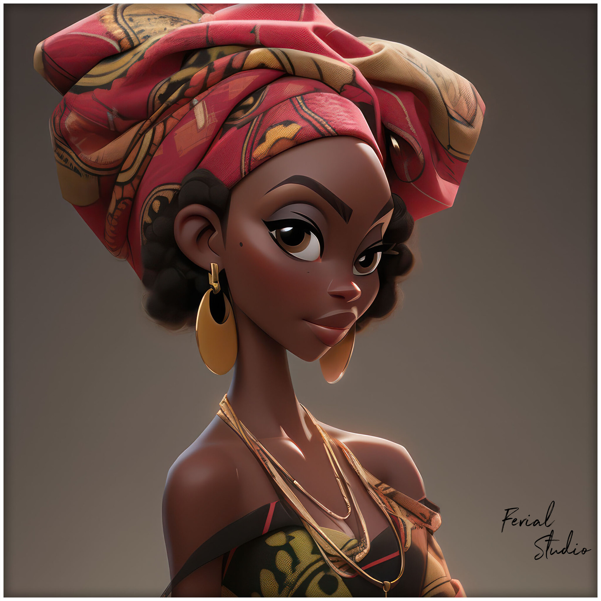 ArtStation - 🔹270 African - Stylized Character Reference Image Pack v ...