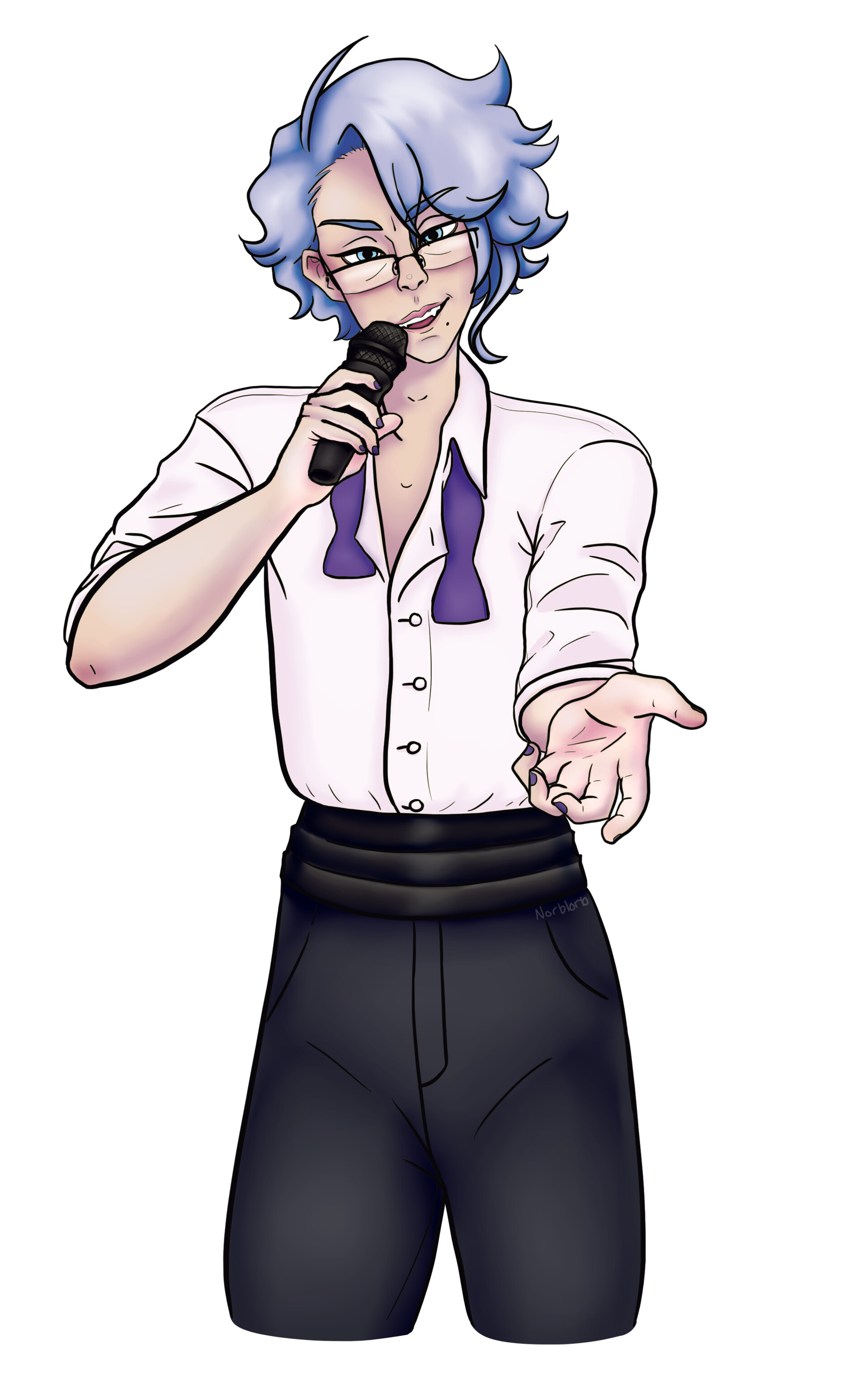 ArtStation - Fanart: Twisted Wonderland: Azul Ashengrotto