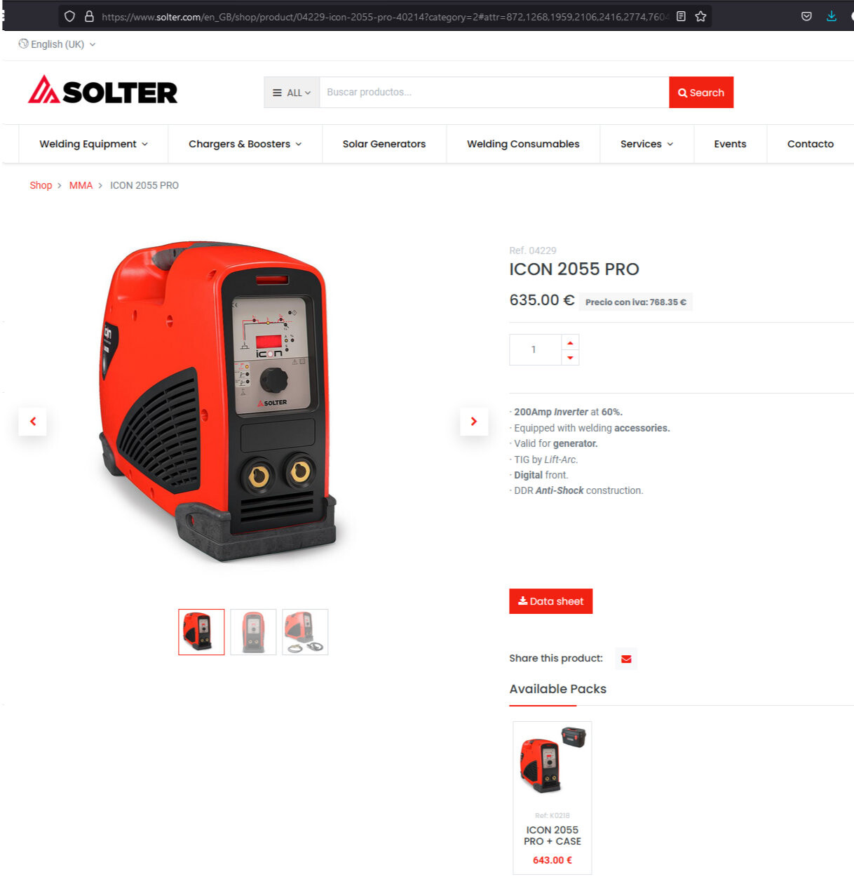 Omar Tavera - SOLTER machines store renders